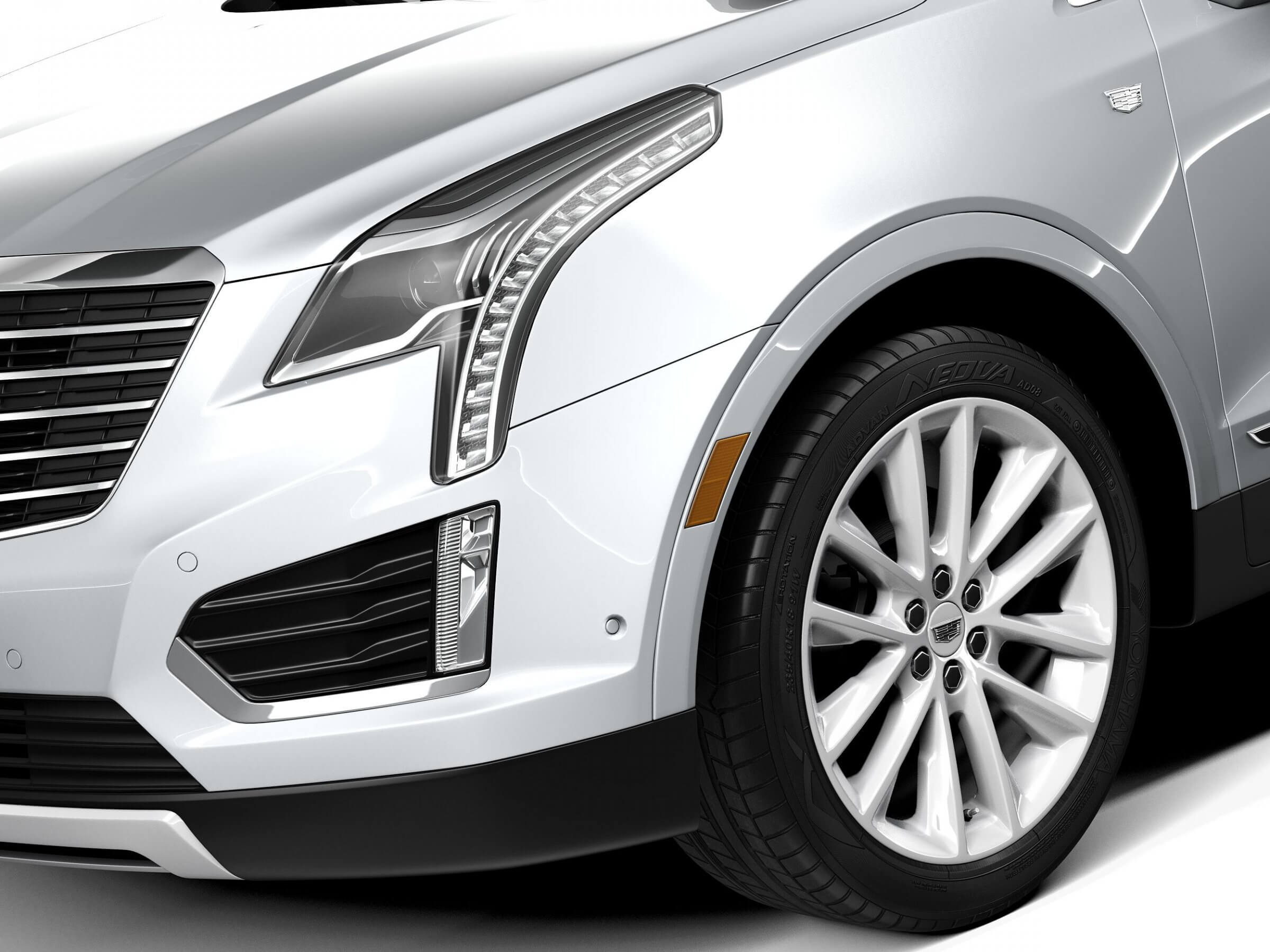 Cadillac XT5 2018 EU - 3D Model by EVA3d