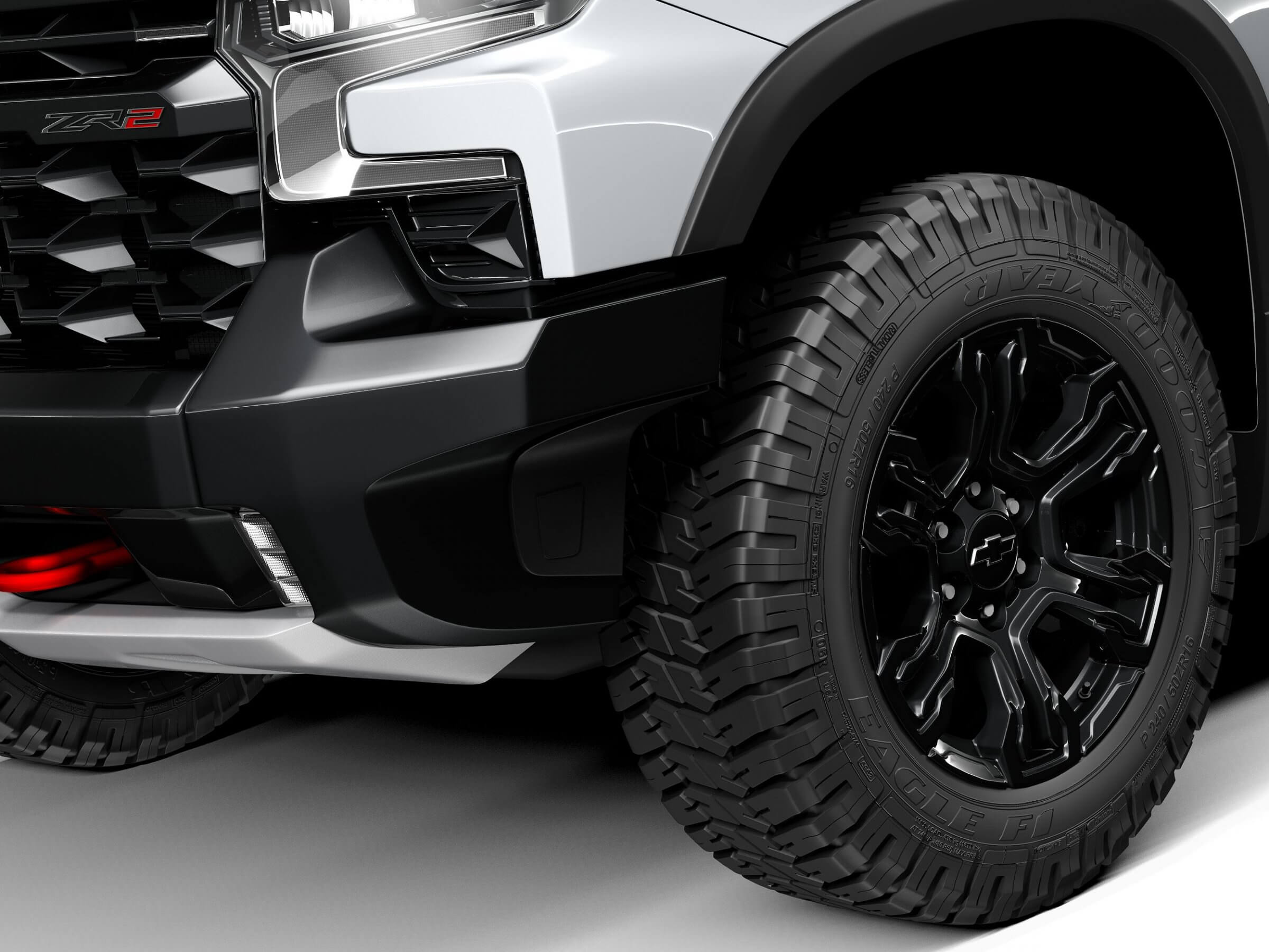 Chevrolet Silverado ZR2 2021 - 3D Model by EVA3d