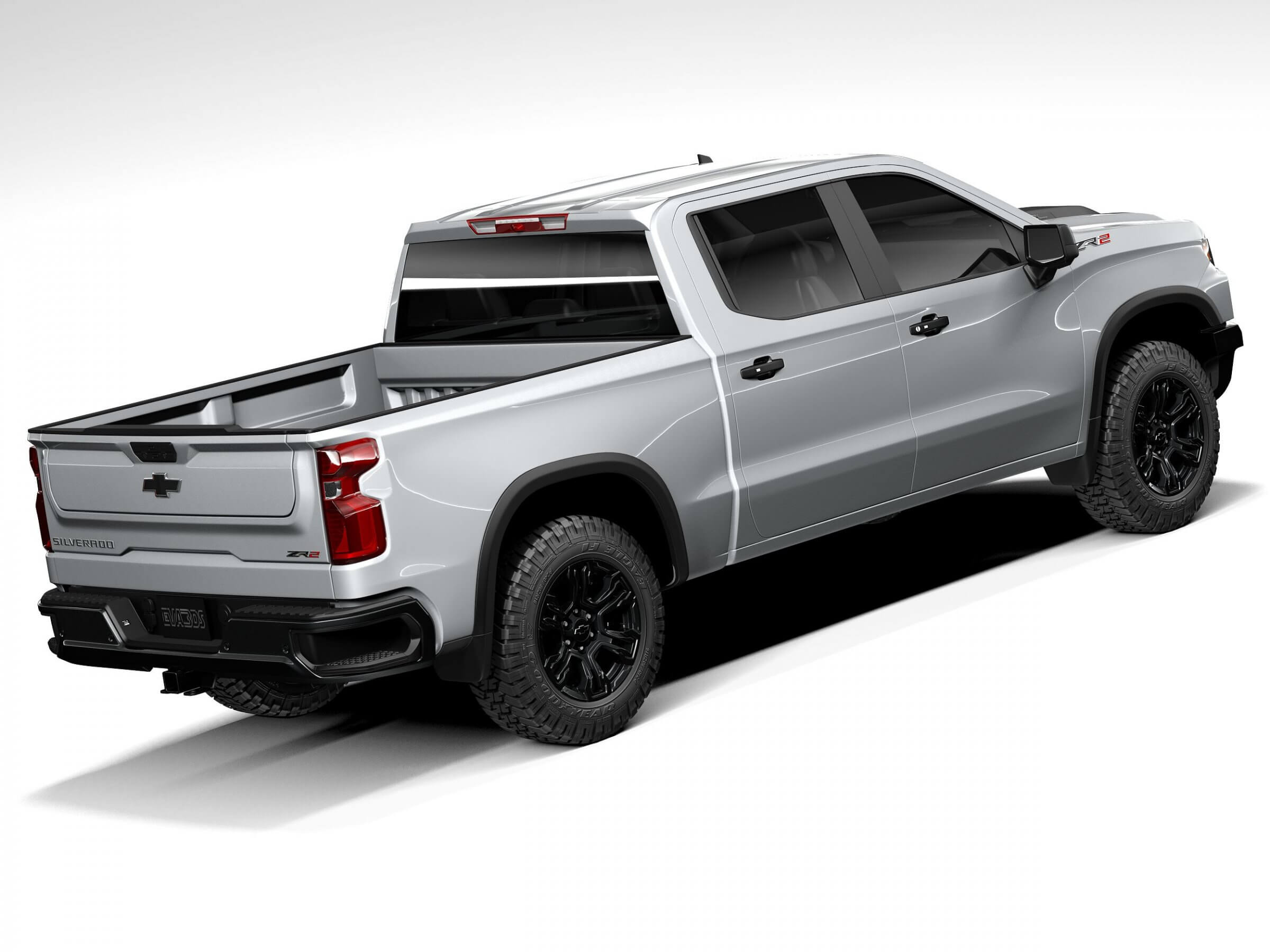 Chevrolet Silverado ZR2 2021 - 3D Model by EVA3d
