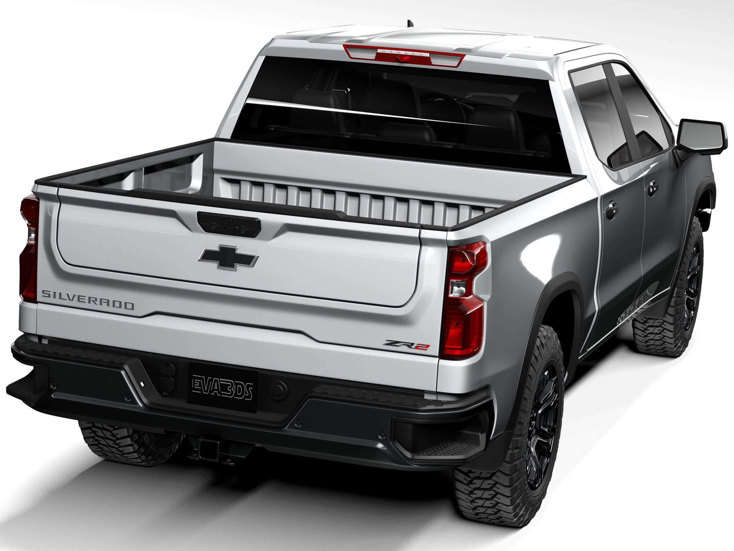Chevrolet Silverado ZR2 2021 - 3D Model by EVA3d
