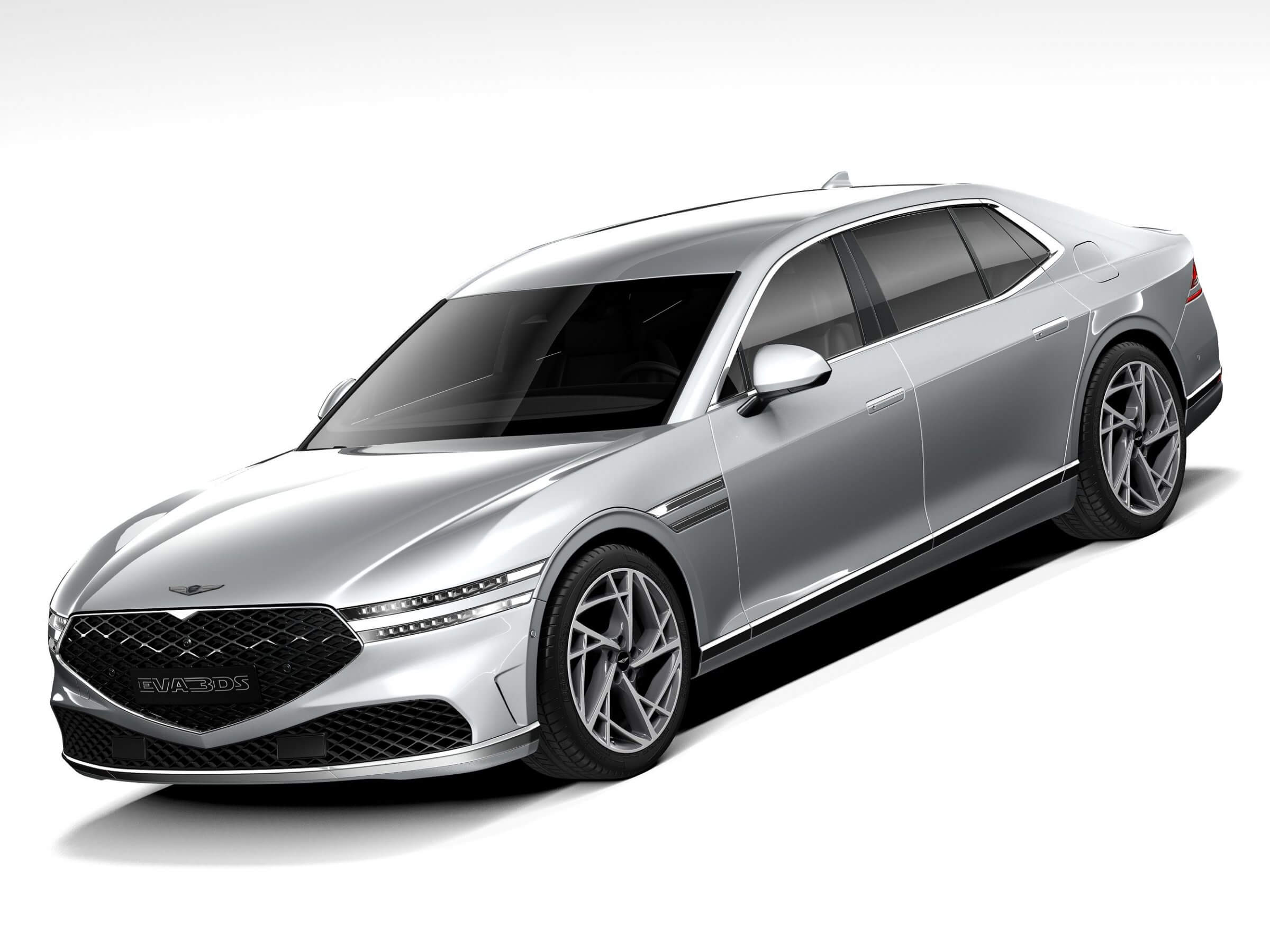 Genesis G90 2022 - 3D Model by EVA3d