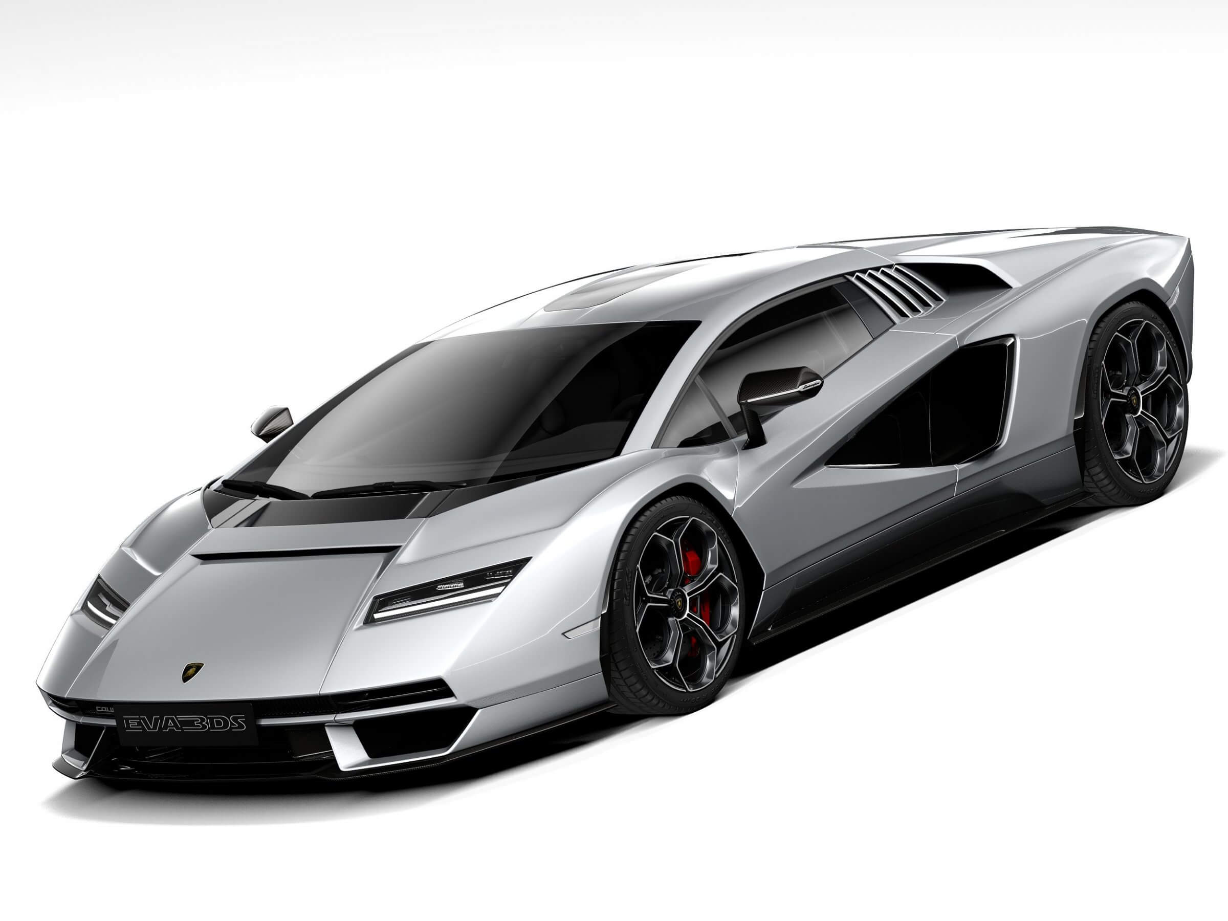 Lamborghini Countach LPI 800-4 2021 3D Model by EVA3d