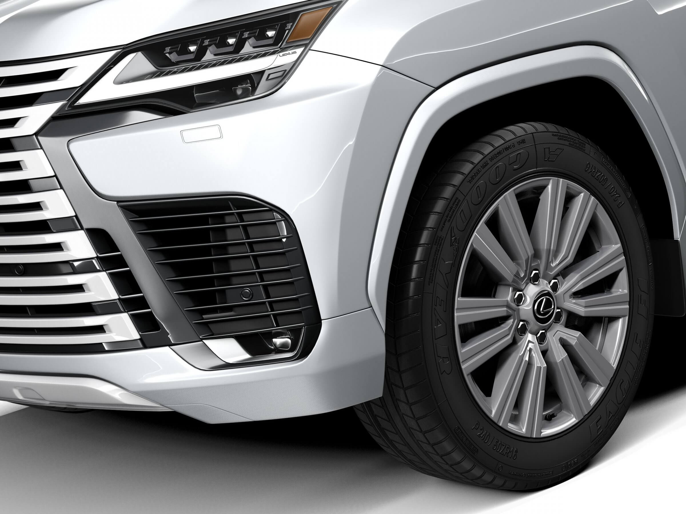 Lexus LX 600 2021 - 3D Model by EVA3d