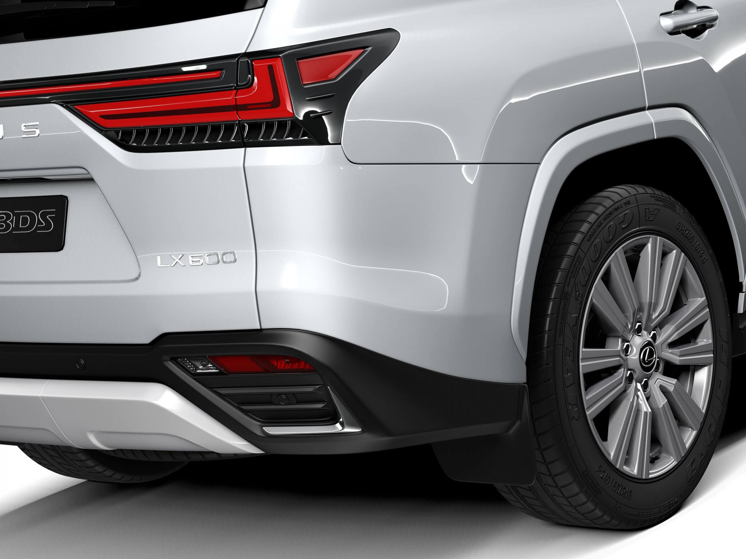 Lexus LX 600 2021 - 3D Model by EVA3d