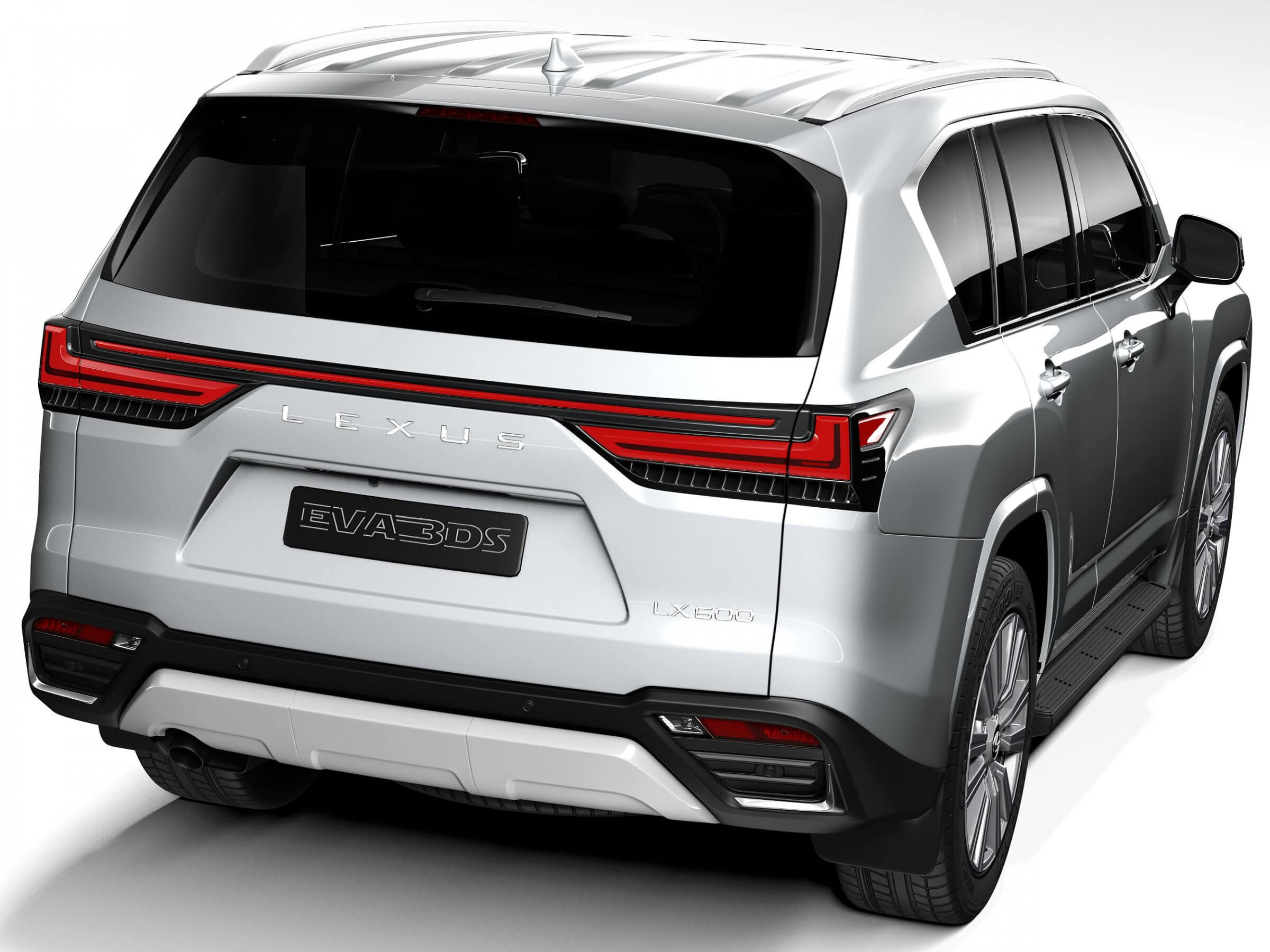 Lexus LX 600 2021 - 3D Model by EVA3d