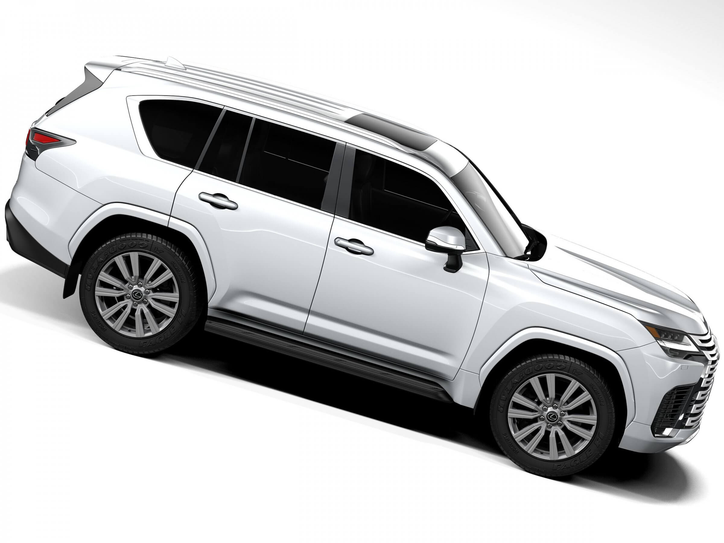 Lexus LX 600 2021 - 3D Model by EVA3d