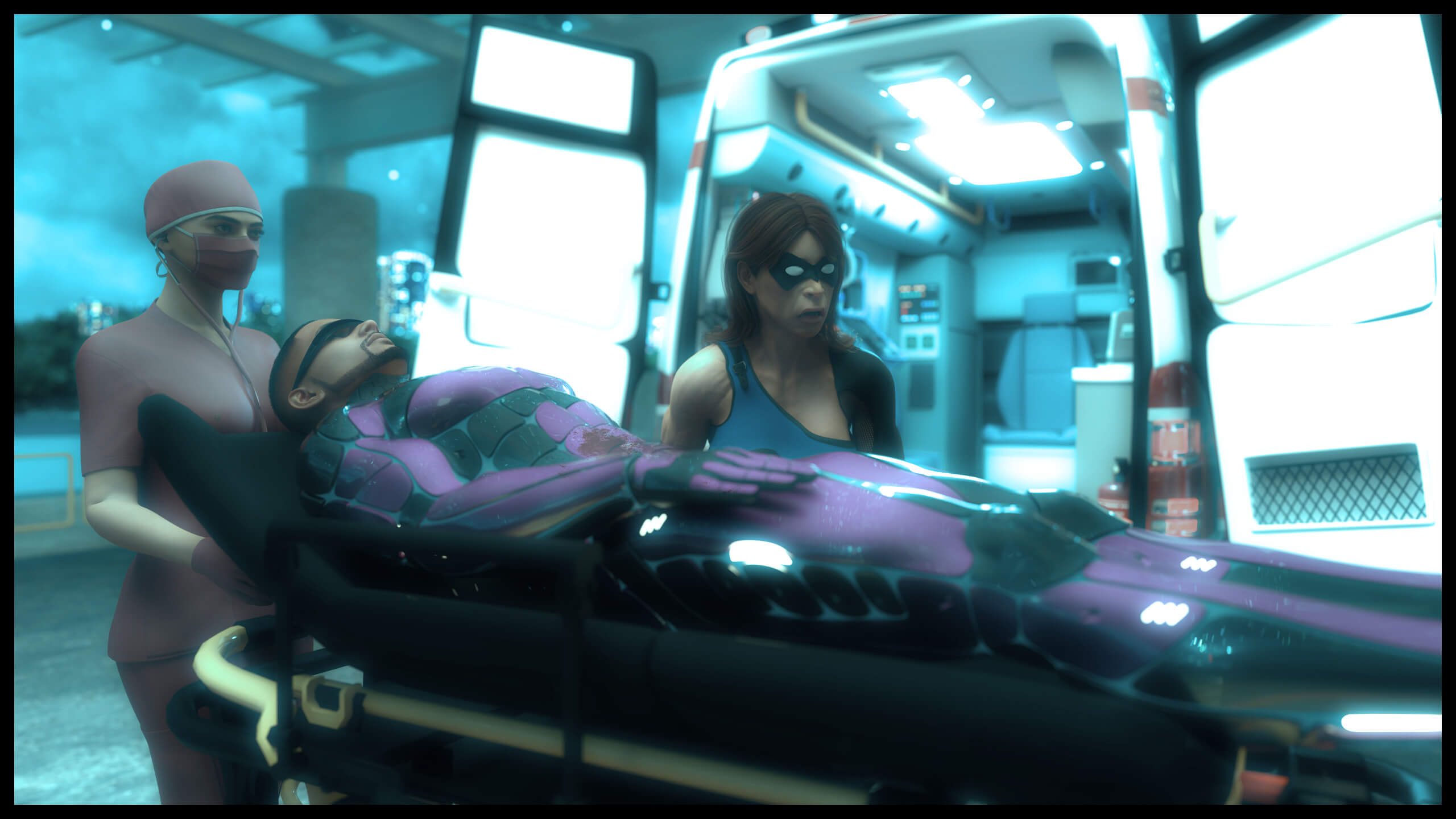 It's Your Fault! Pt2 3D Render, Digital Art by Evasocold