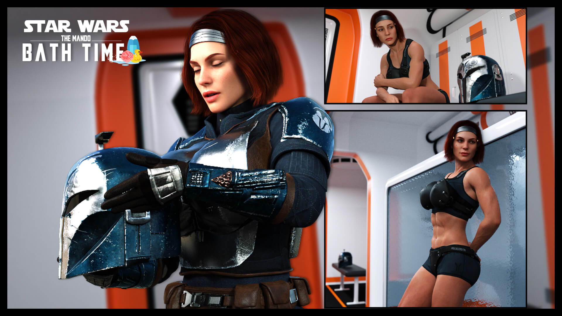 SW Bath Time 01 3D Render | RenderHub Gallery