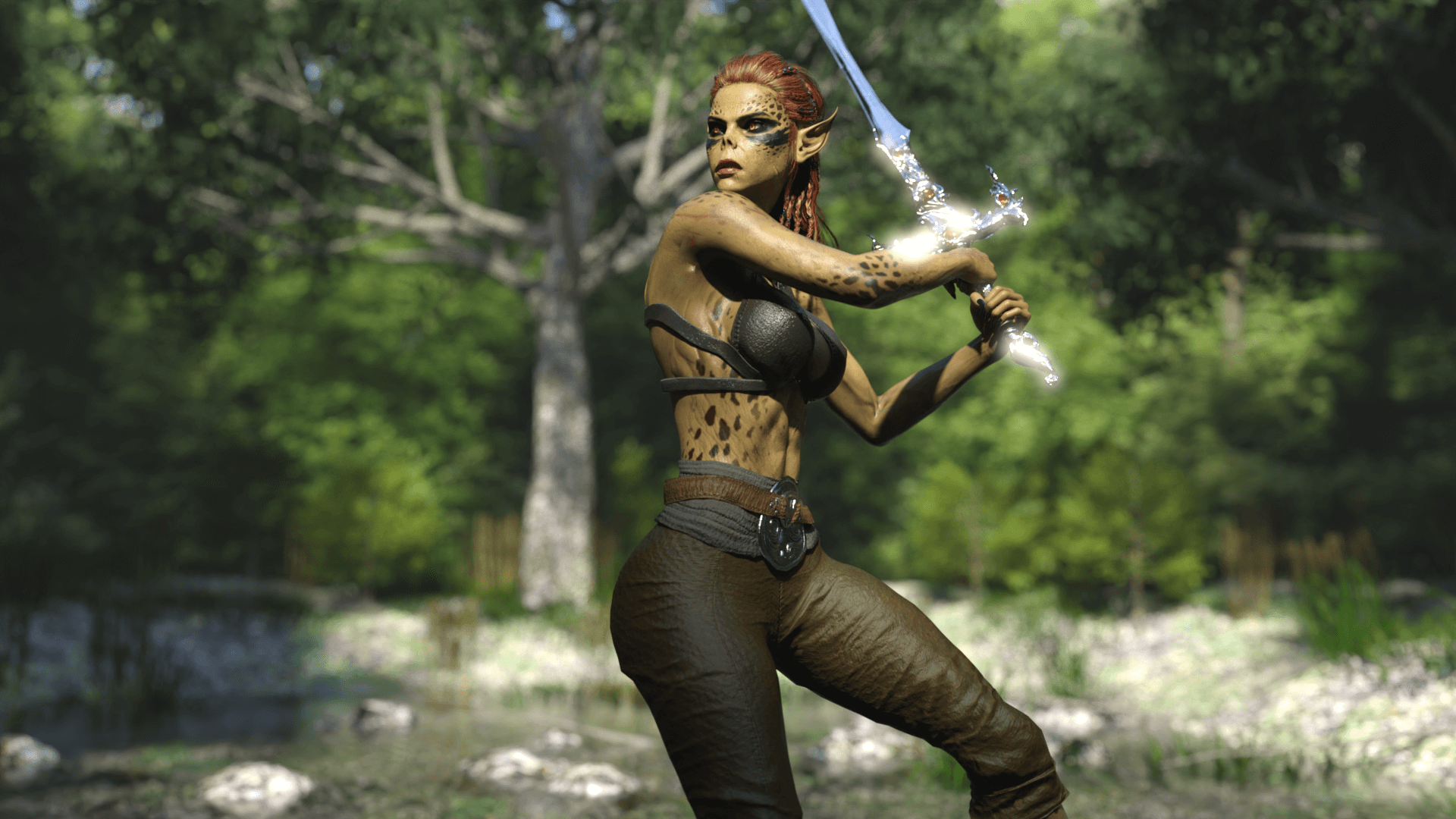 Tsk'va 3D Render, Digital Art by Evasocold