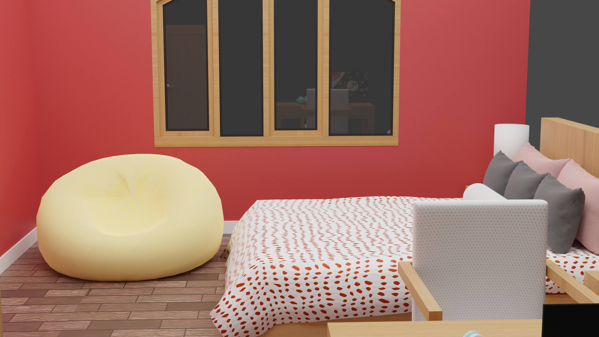 Bobae Bedroom - 3D Model by Evelyns 3D Creations