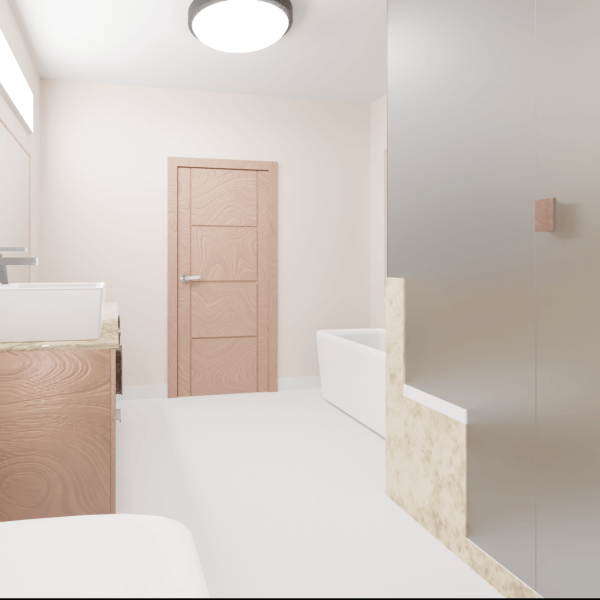 Small Bathroom 3D Model Cycles 01 3D Render | RenderHub Gallery