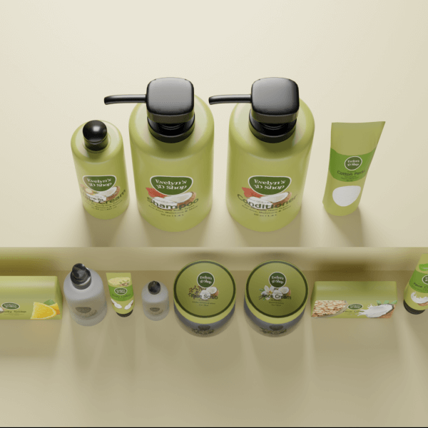 Small Bathroom 3D Model Cycles 01 3D Render | RenderHub Gallery