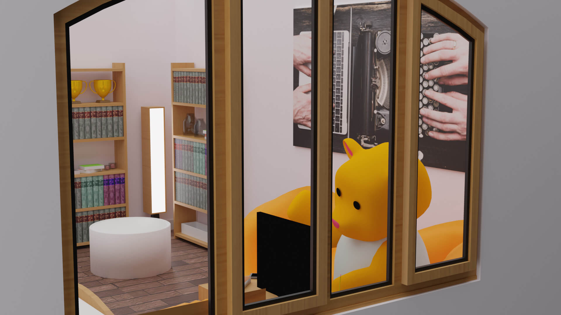 Haru Bedroom - 3D Model by Evelyns 3D Creations
