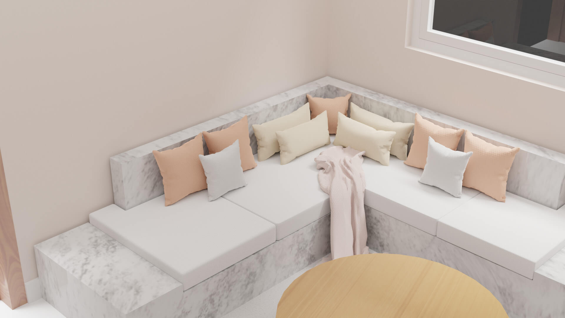 Small Living Room - 3D Model by Evelyns 3D Creations