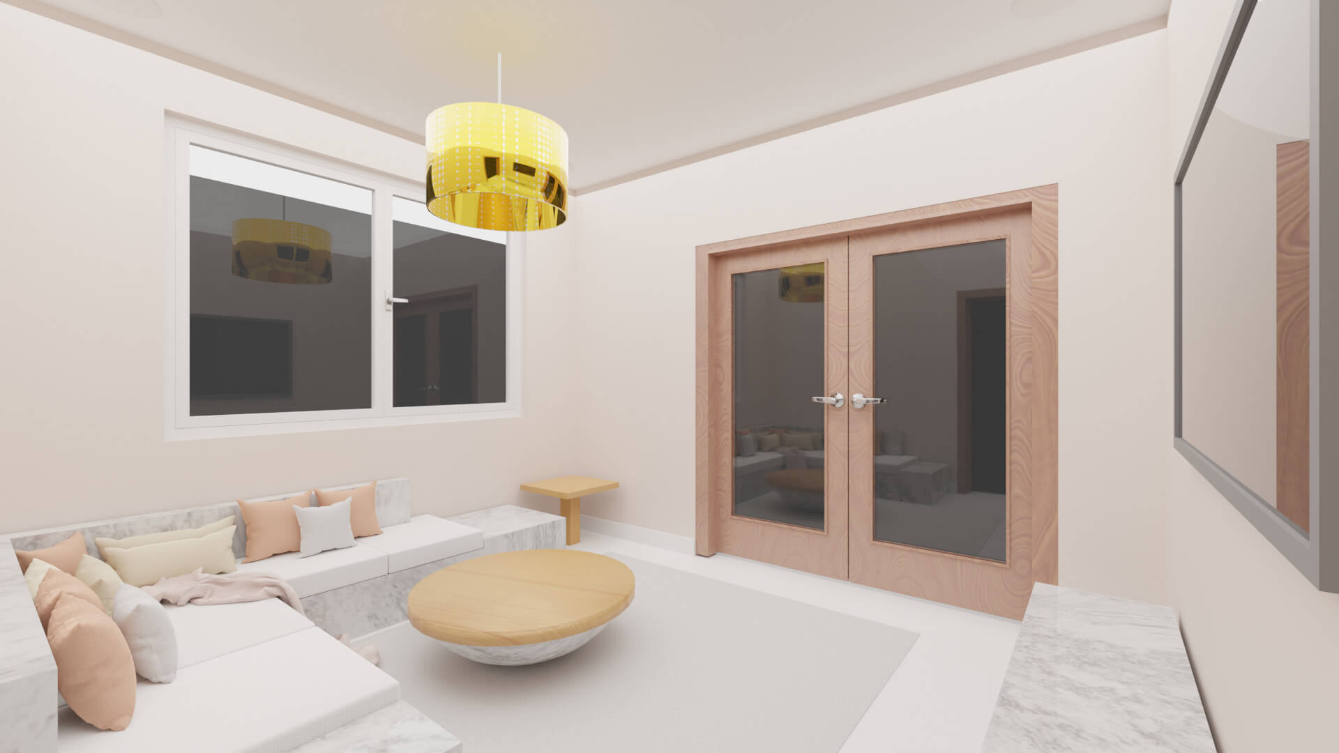 Small Living Room - 3D Model by Evelyns 3D Creations