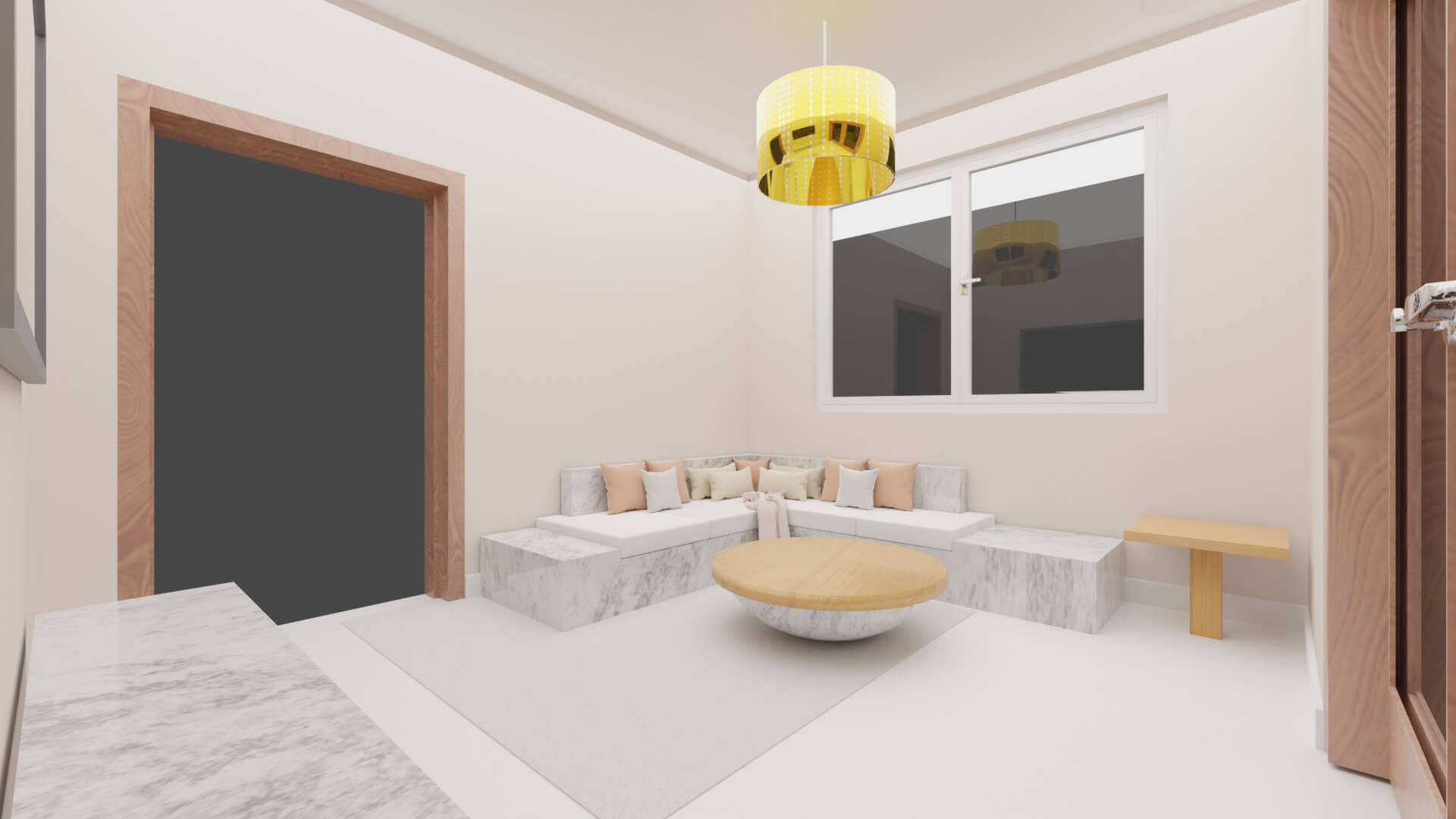 Small Living Room - 3D Model by Evelyns 3D Creations