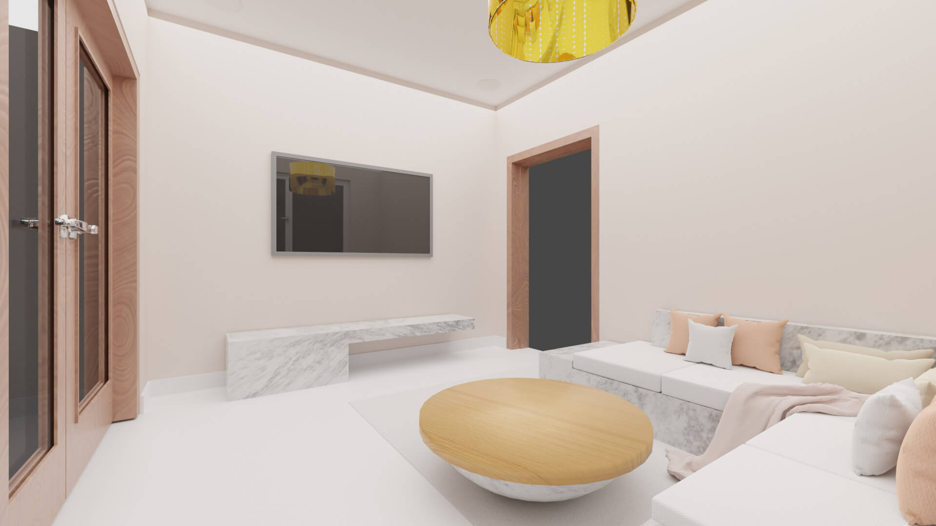 Small Living Room - 3D Model by Evelyns 3D Creations