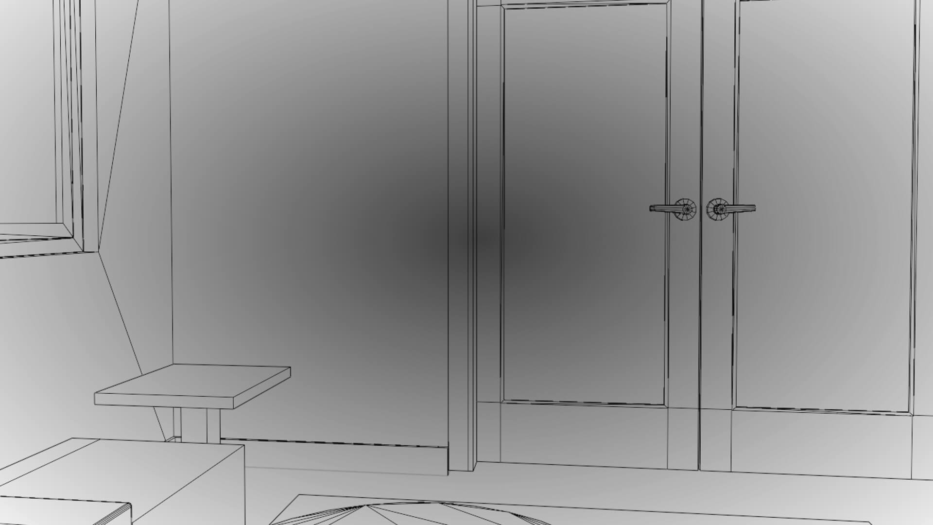 Small Living Room - 3D Model by Evelyns 3D Creations