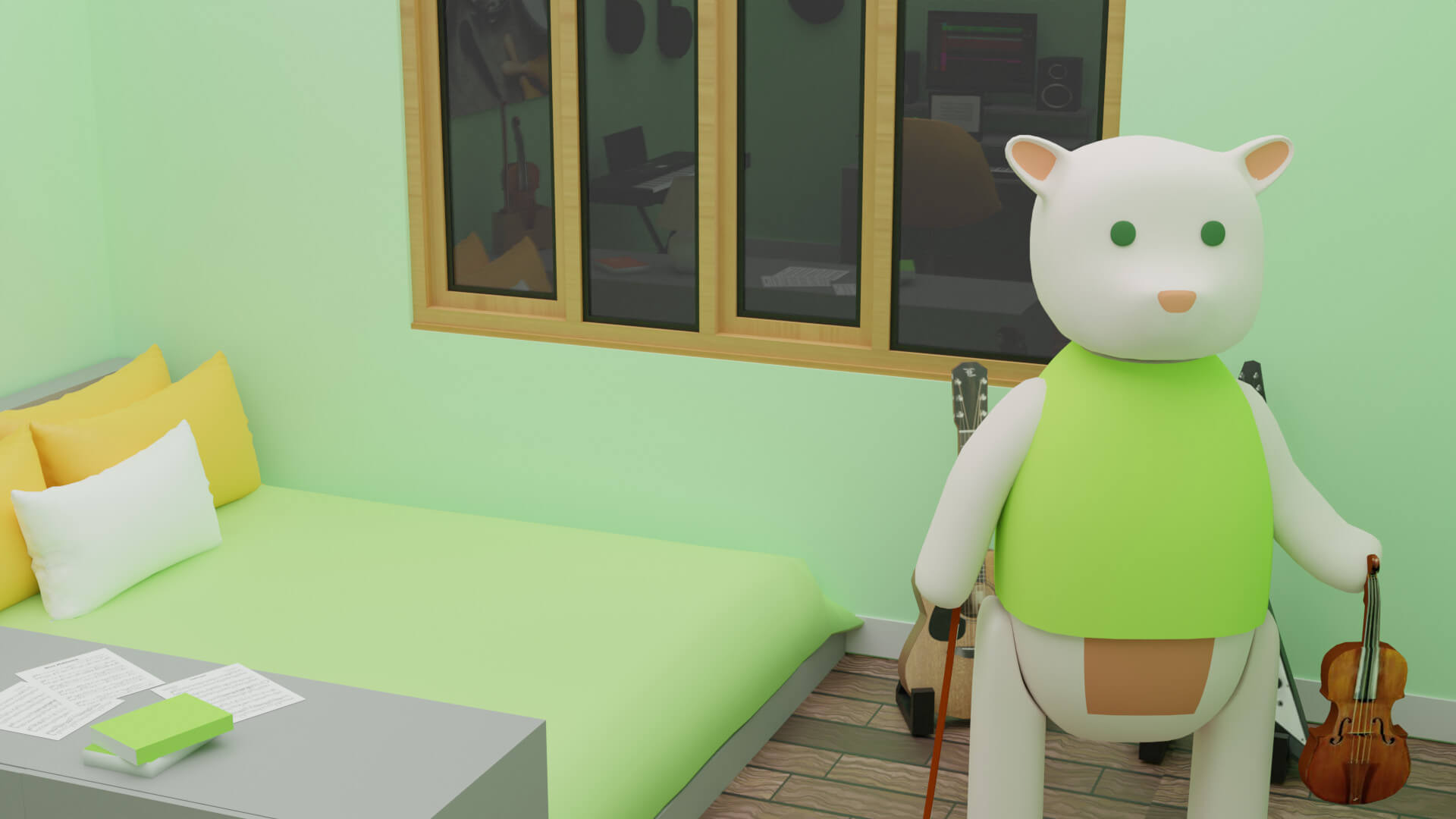 Yohan Bedroom - 3D Model by Evelyns 3D Creations