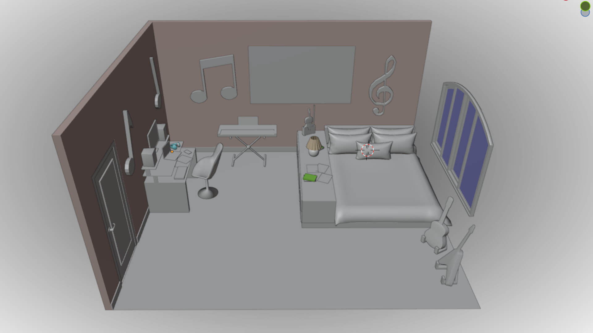 Yohan Bedroom - 3D Model by Evelyns 3D Creations