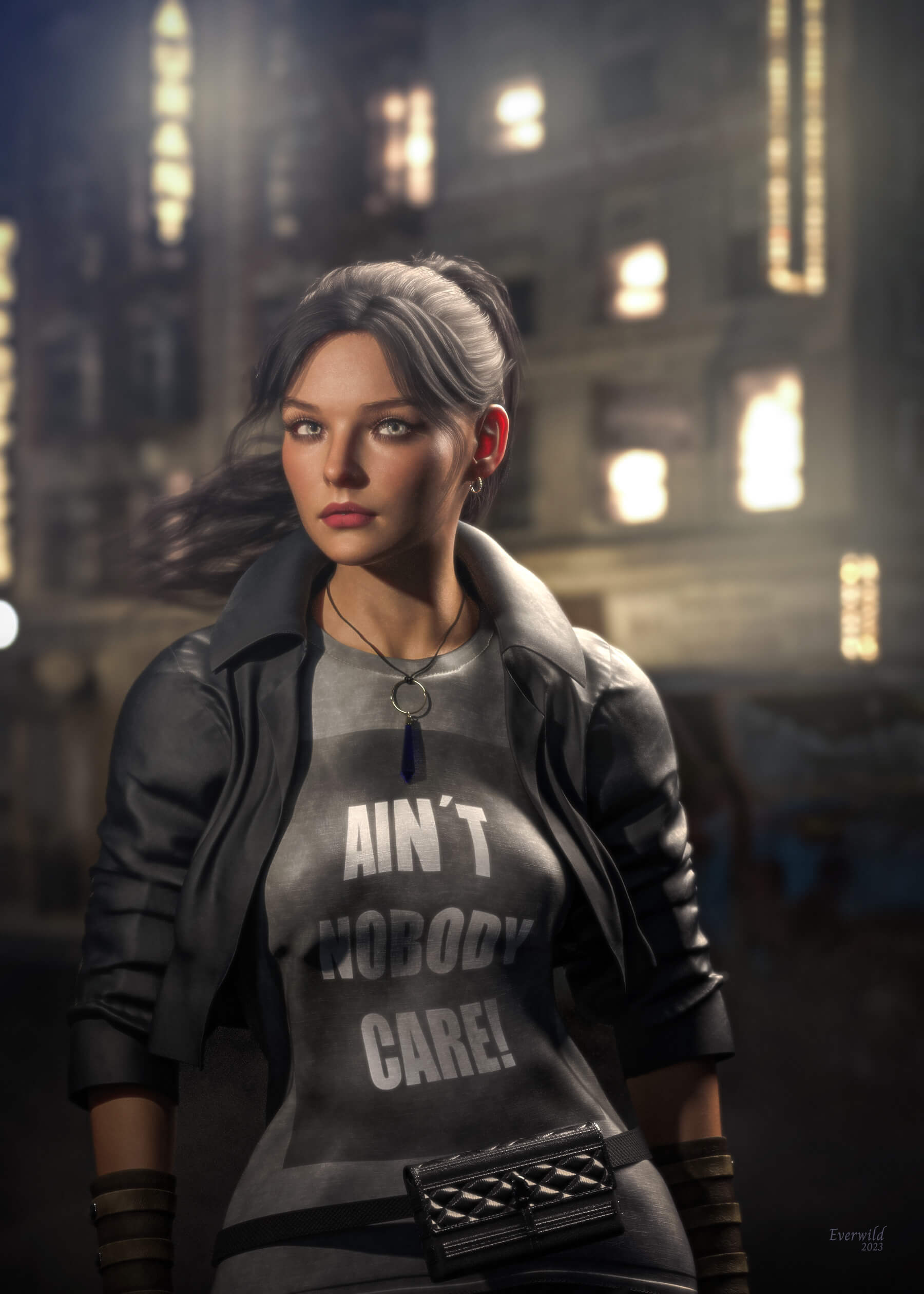 Lucinda Rae Thompson 3D Render, Digital Art by Everwild