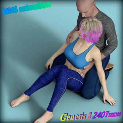 MMS Animation Love 53 - Daz Content by evgen1963