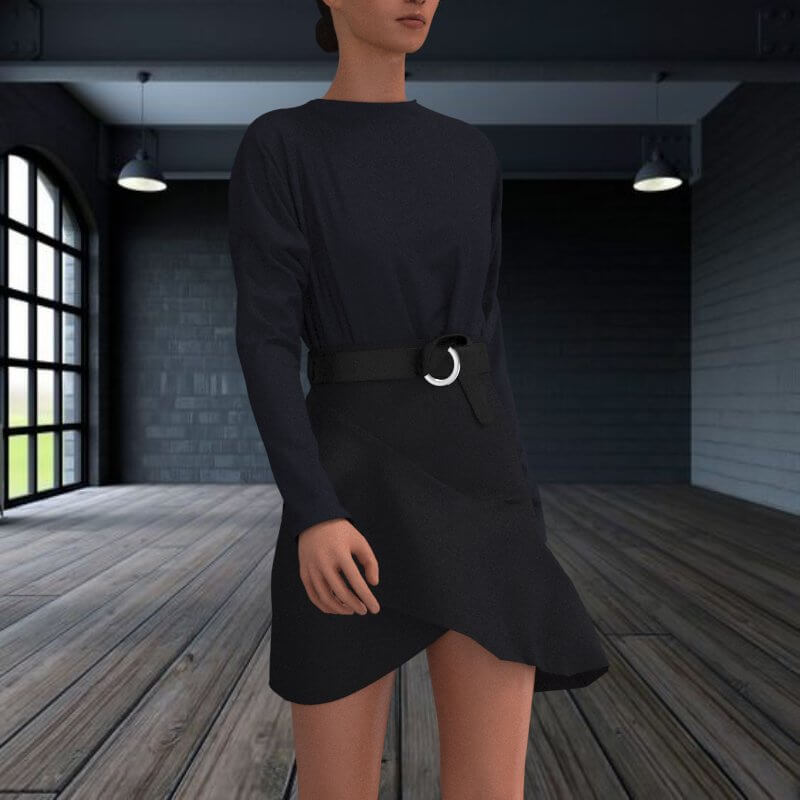 Casual Outfit - 3D Model by EVgenia