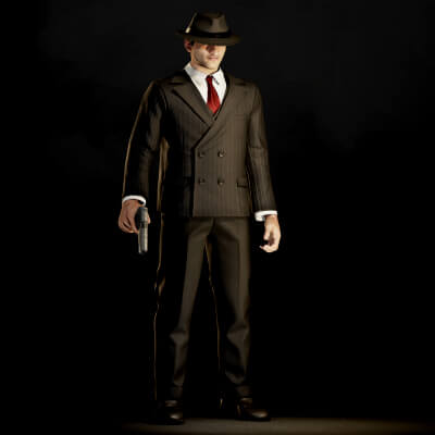 Mafia Gangster Mafia Boss 3 - 3D Model by Evin store
