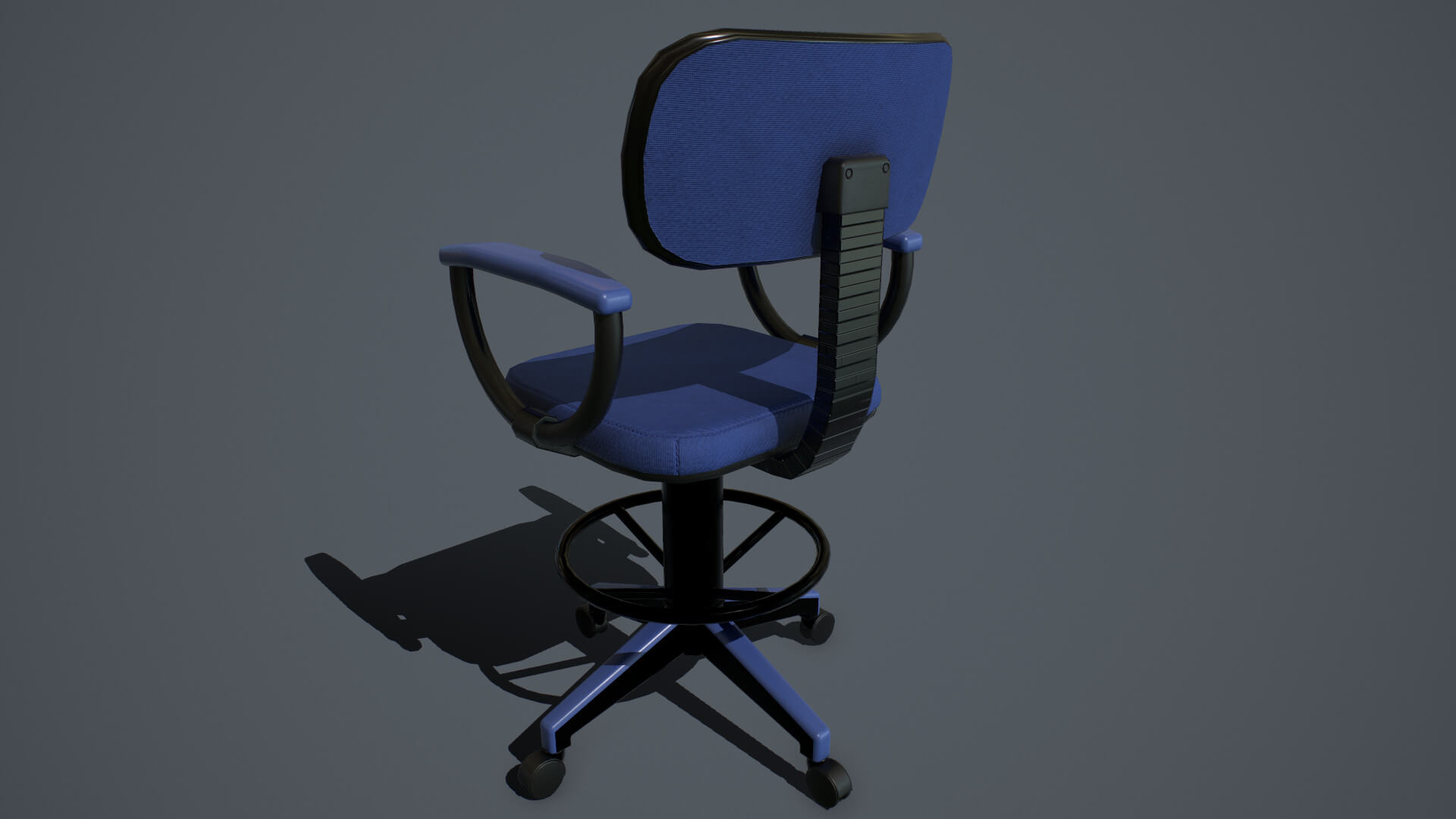 Computer Chair PBR - 3D Model by Evrika