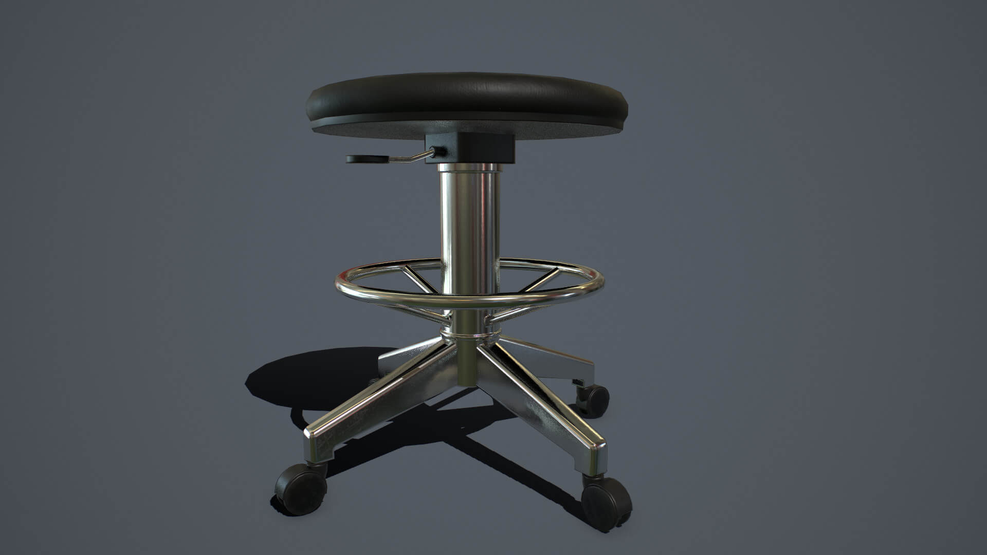 Computer Chair PBR - 3D Model by Evrika