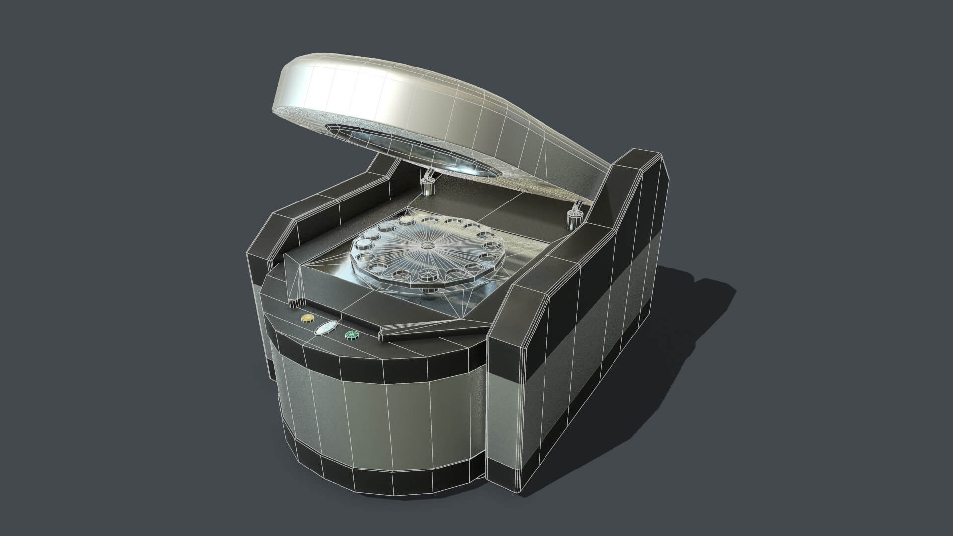 Desktop XRF Spectrometer PBR - 3D Model by Evrika