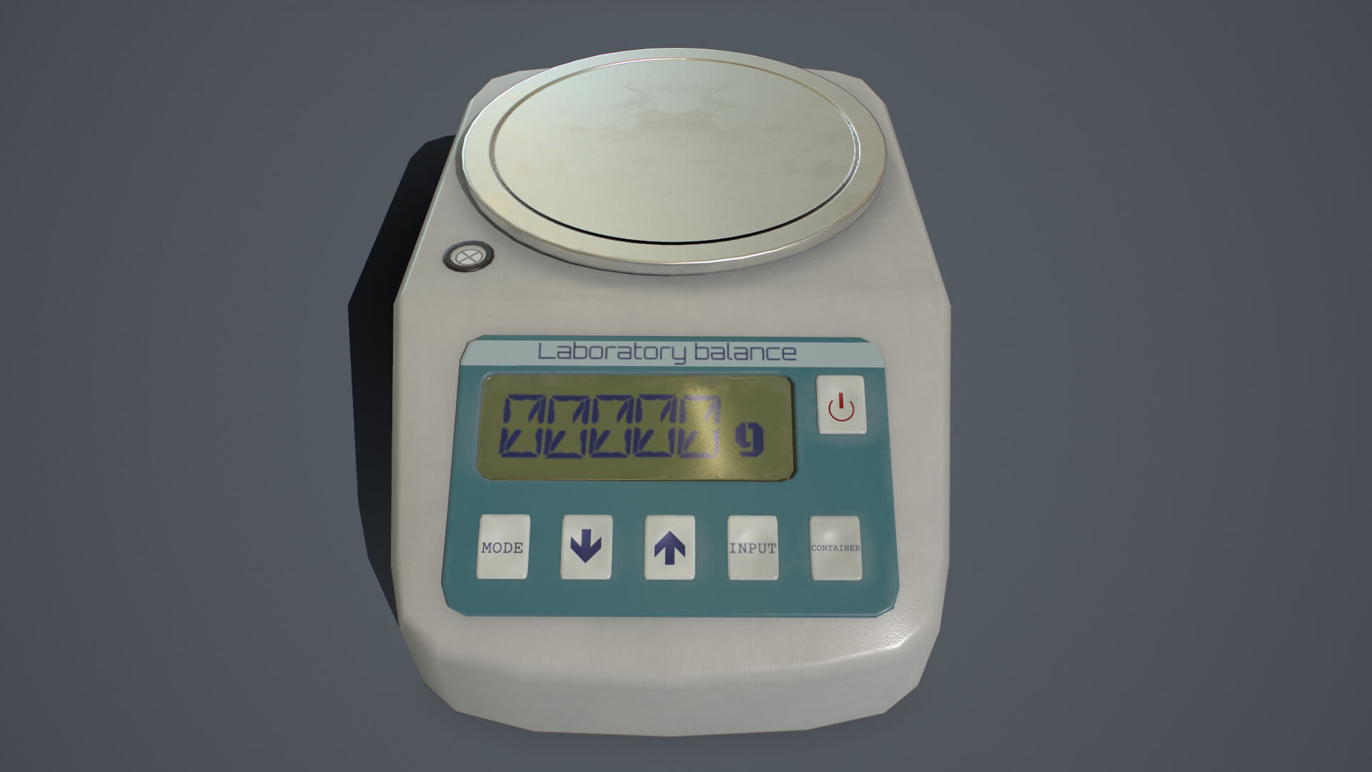 Laboratory Balance PBR - 3D Model by Evrika
