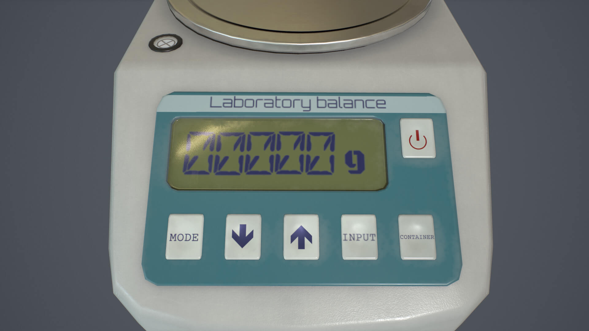 Laboratory Balance PBR - 3D Model by Evrika