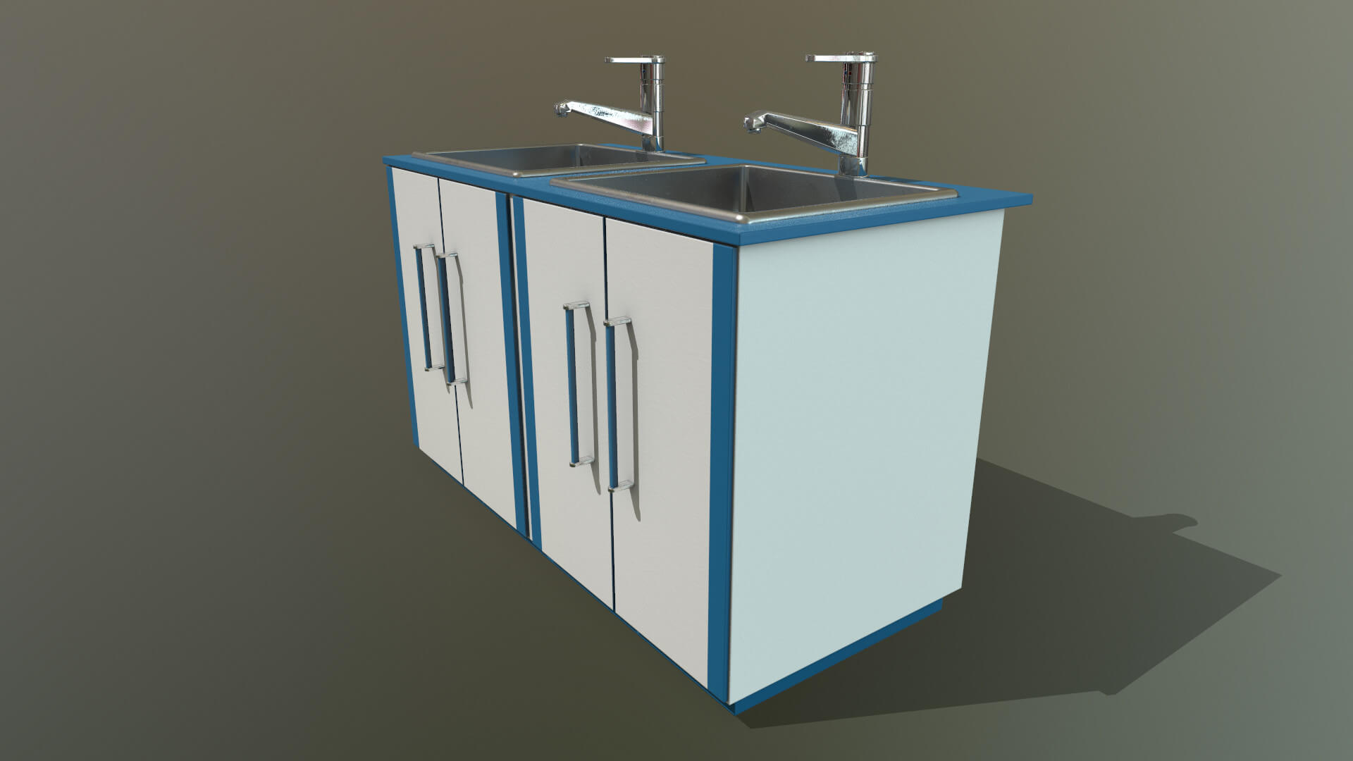 Laboratory Sink PBR - 3D Model by Evrika