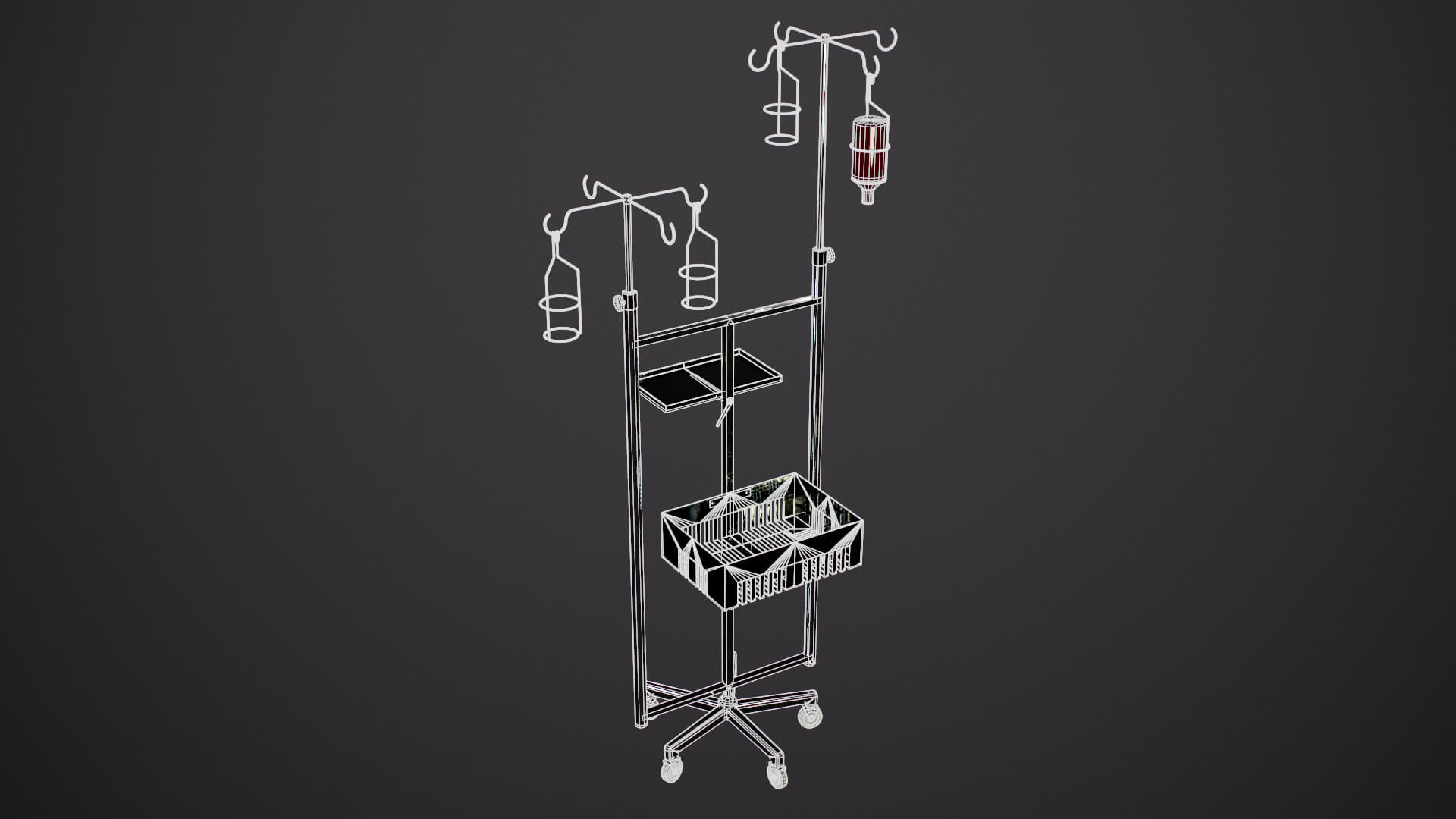 Medical Tripod PBR - 3D Model by Evrika