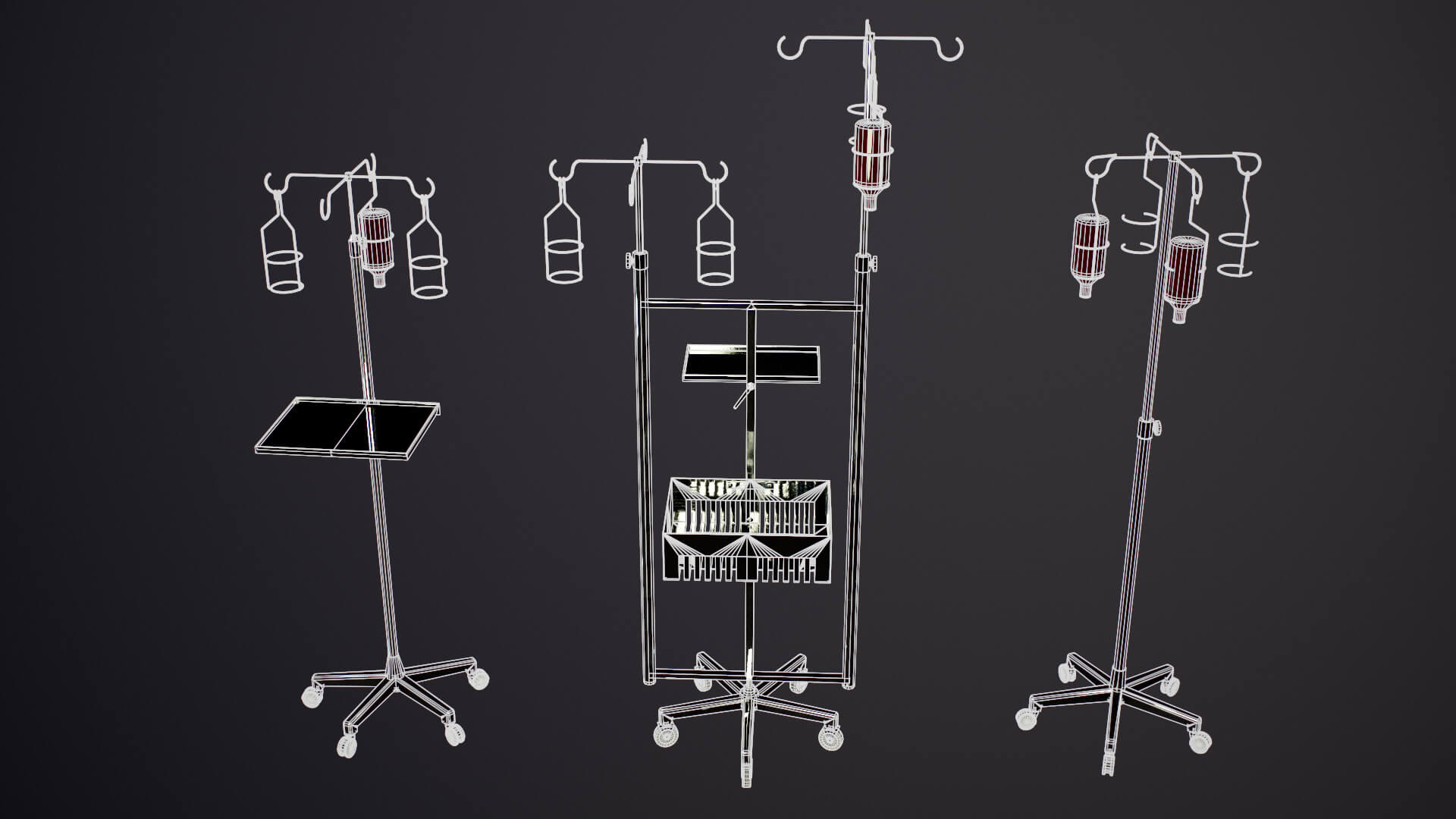 Medical Tripod PBR - 3D Model by Evrika