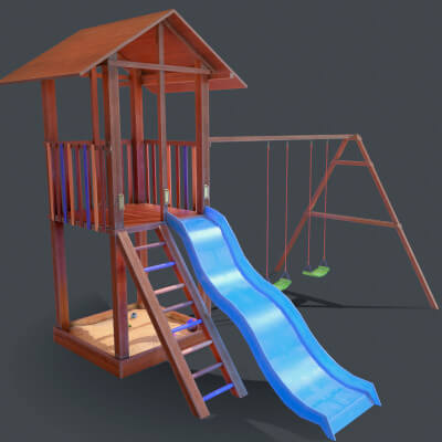 3D Models | Recreation | Playgrounds | RenderHub