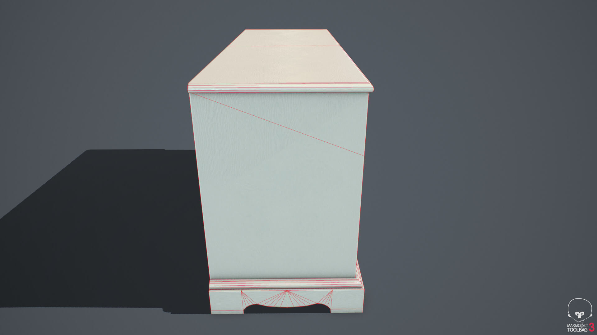 Sideboard PBR - 3D Model by Evrika