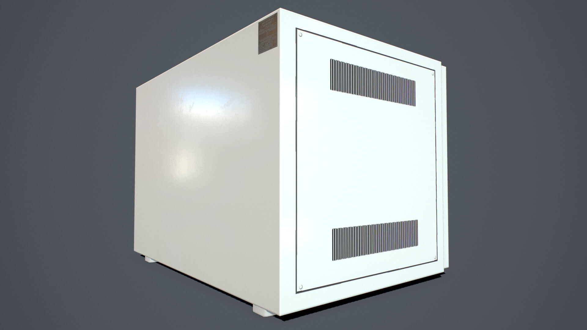 Vacuum Bench Furnace PBR - 3D Model by Evrika