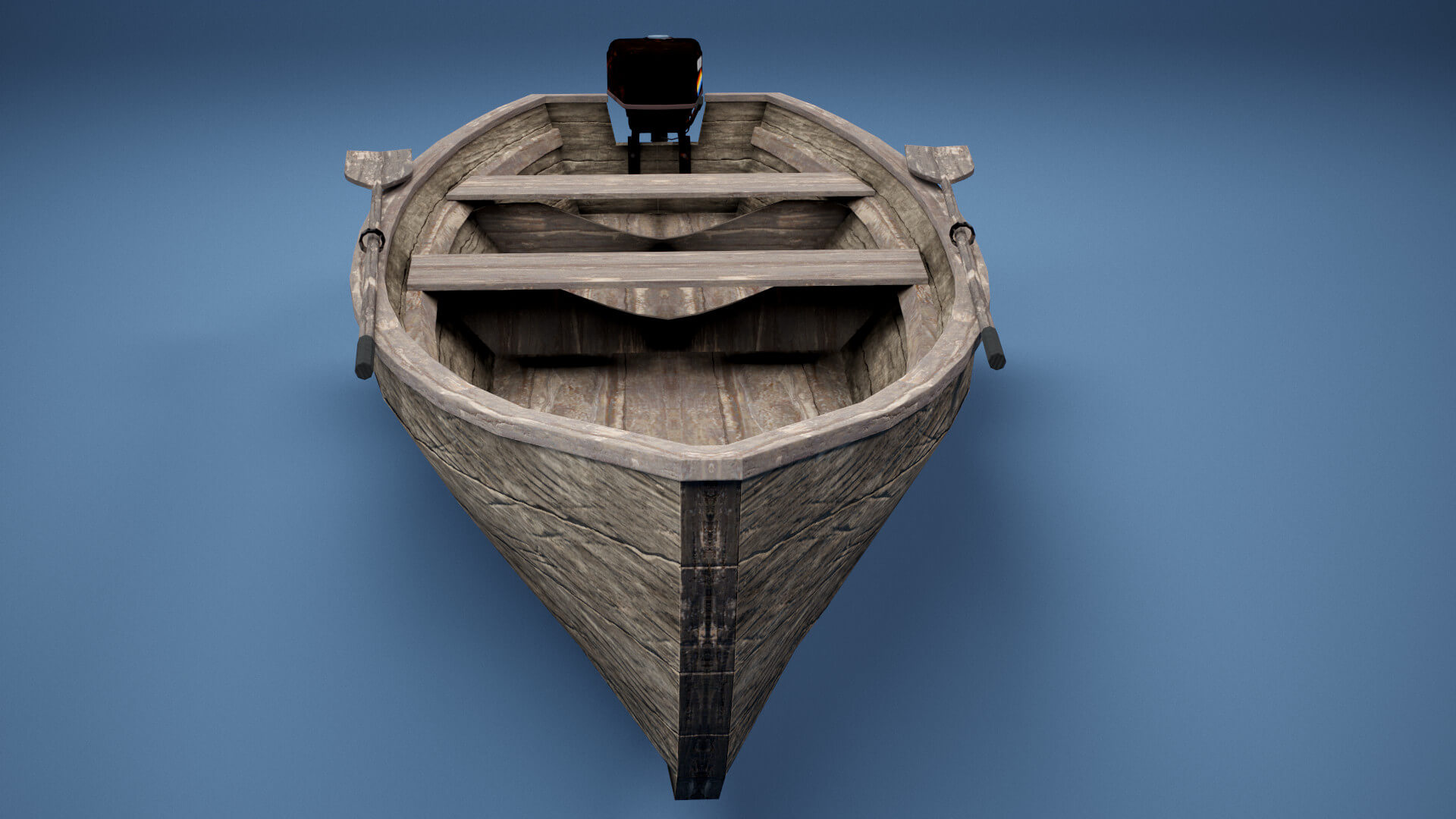Wooden Boat New and Old PBR - 3D Model by Evrika