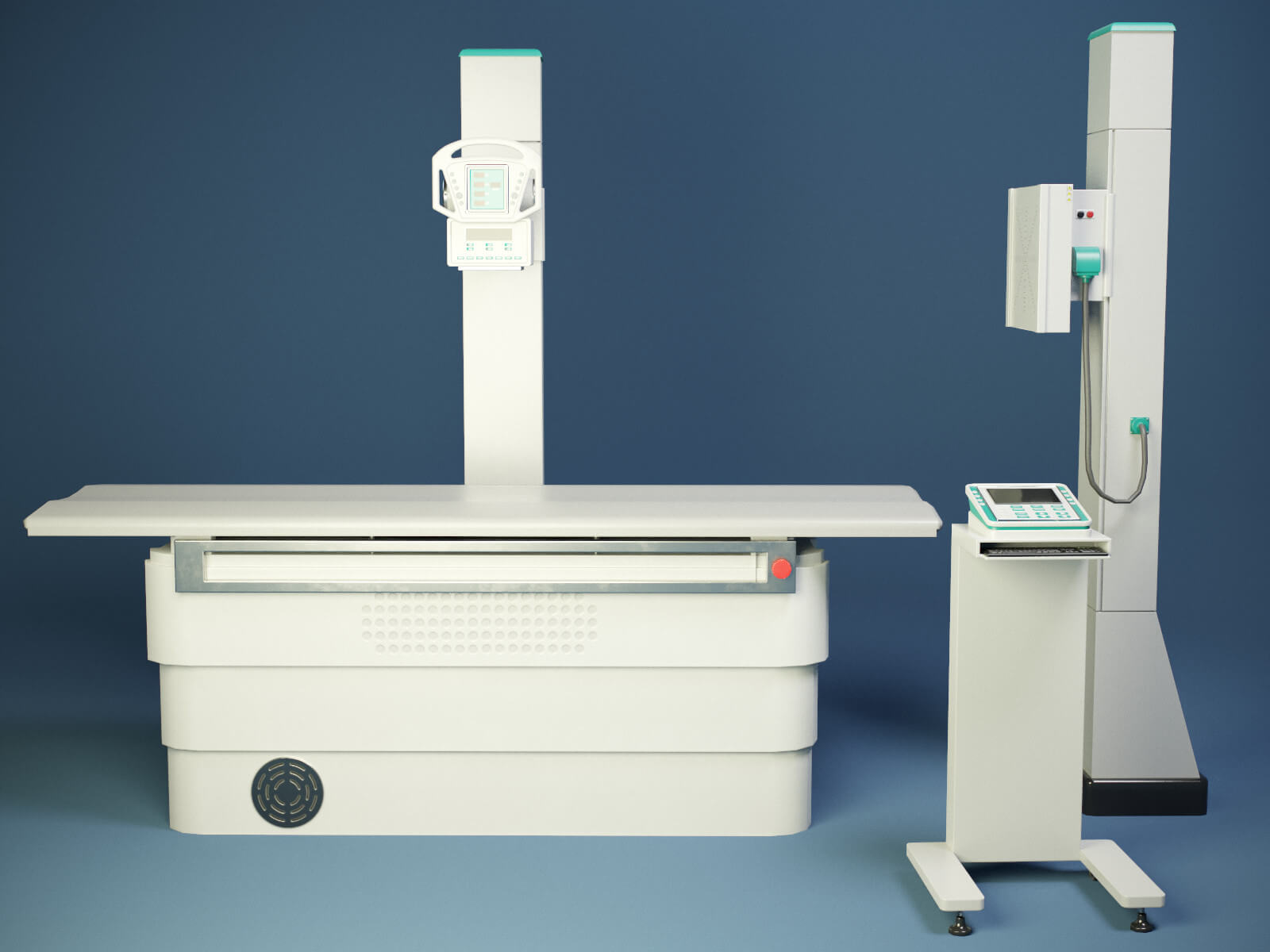 X-Ray Machine PBR 3D Model by Evrika