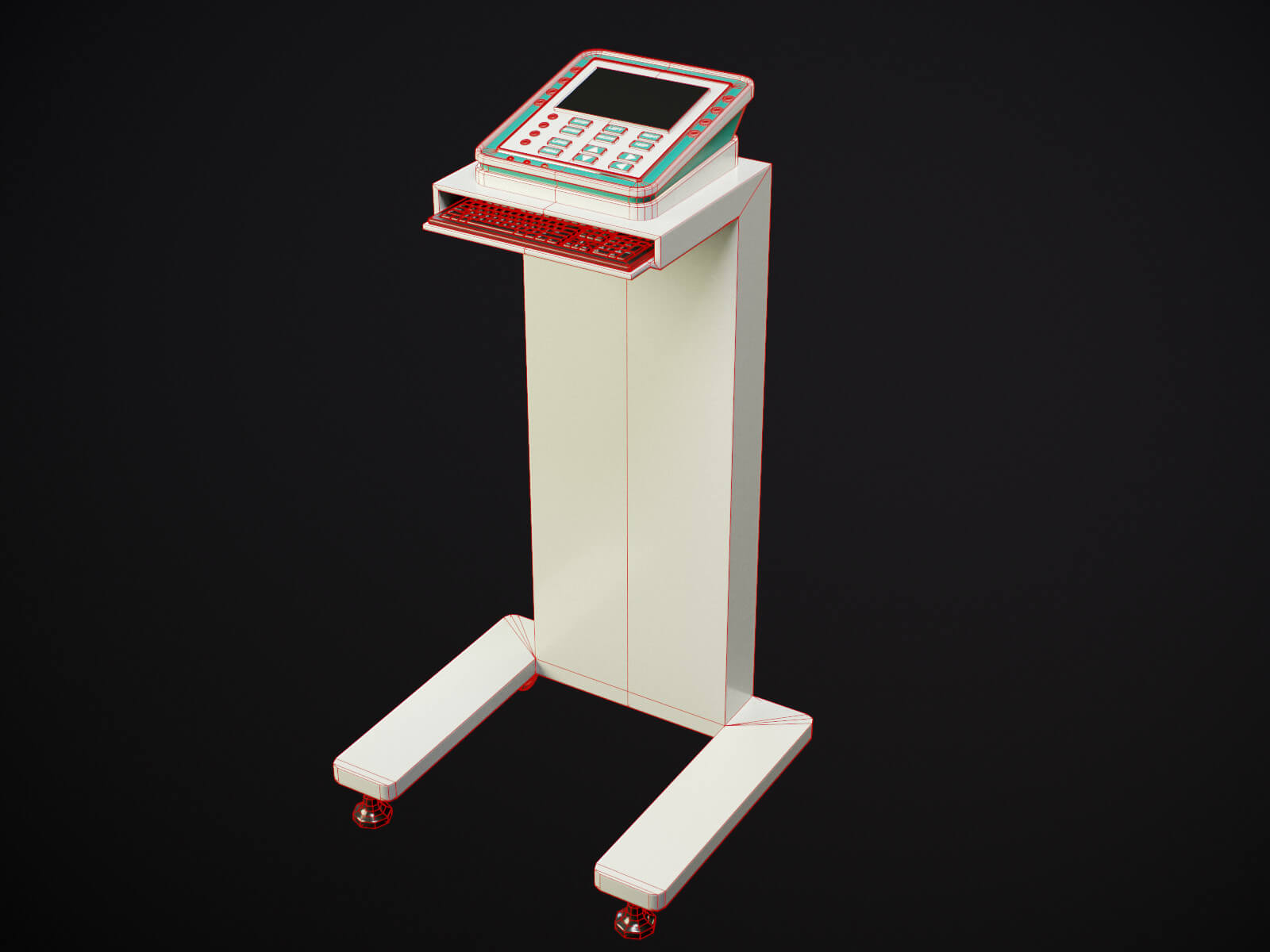 X-Ray Machine PBR 3D Model by Evrika