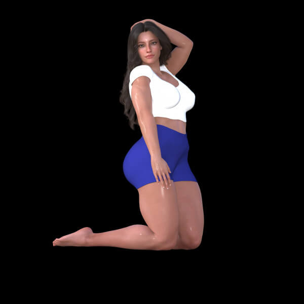 Jada 3D Render, Digital Art by EVS993