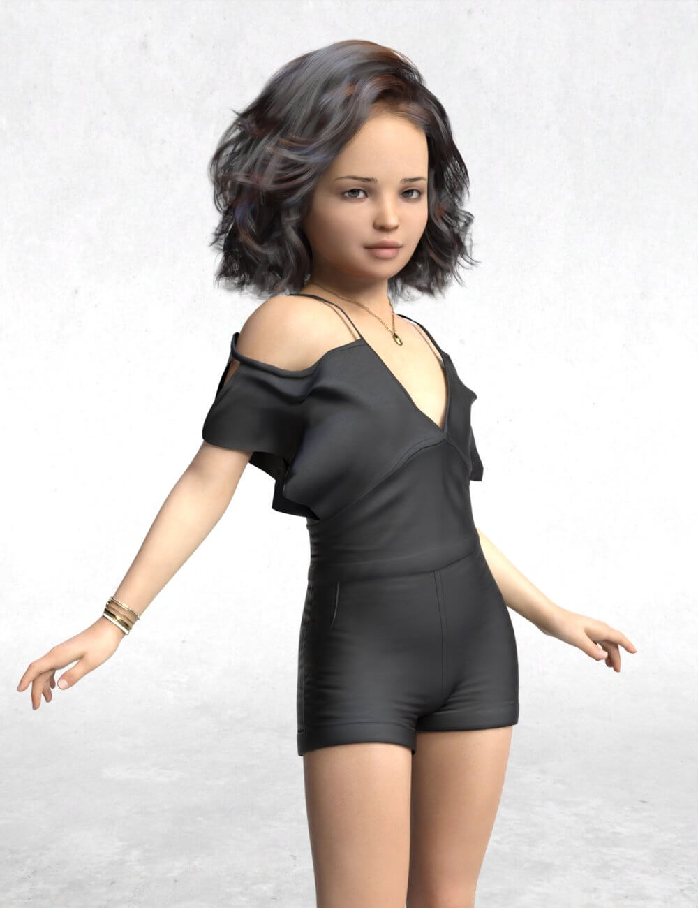 Alexa Kid for Genesis 8 Female - Daz Content by Exart3D