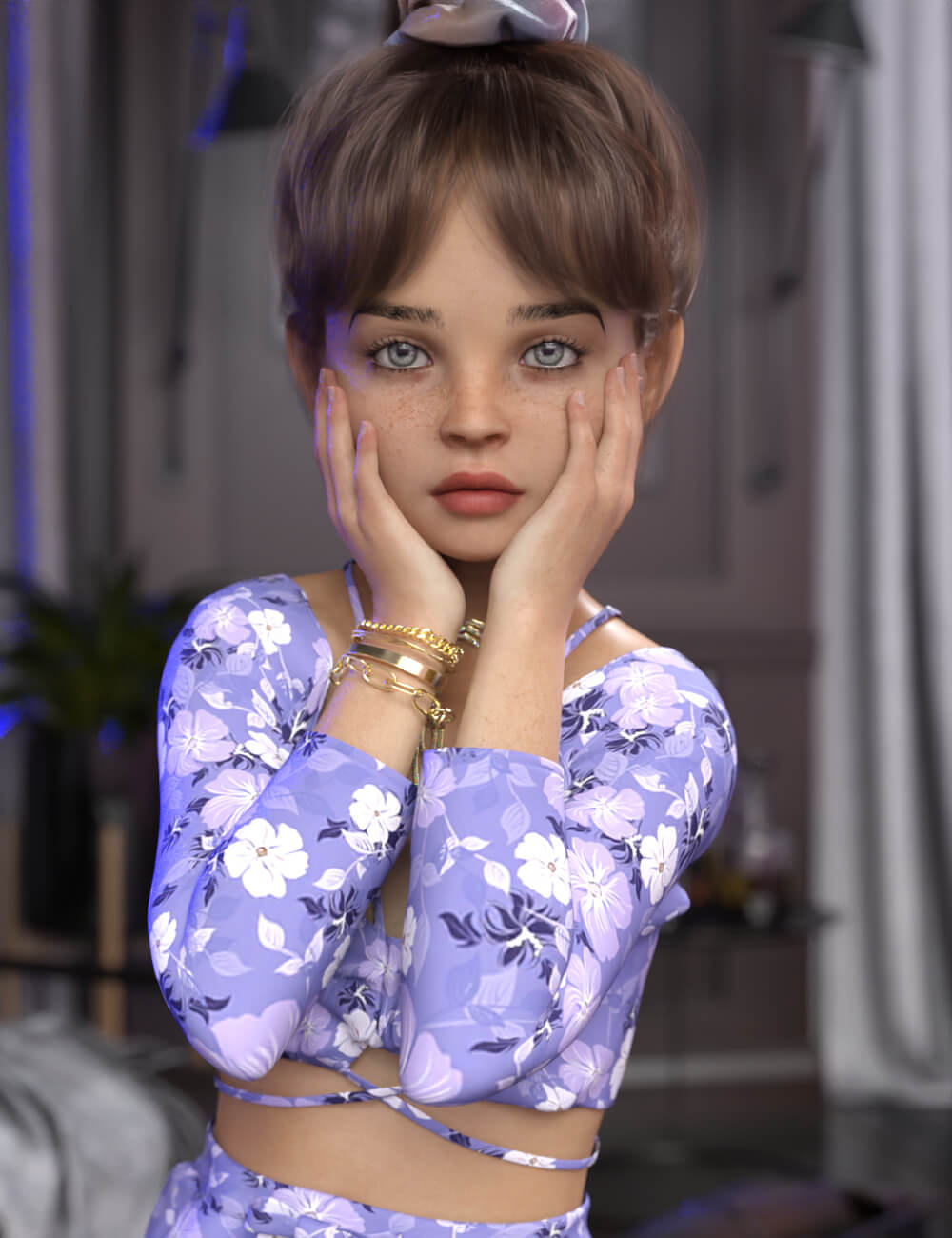 E3D Cassia Kid for Genesis 8 Female - Daz Content by Exart3D