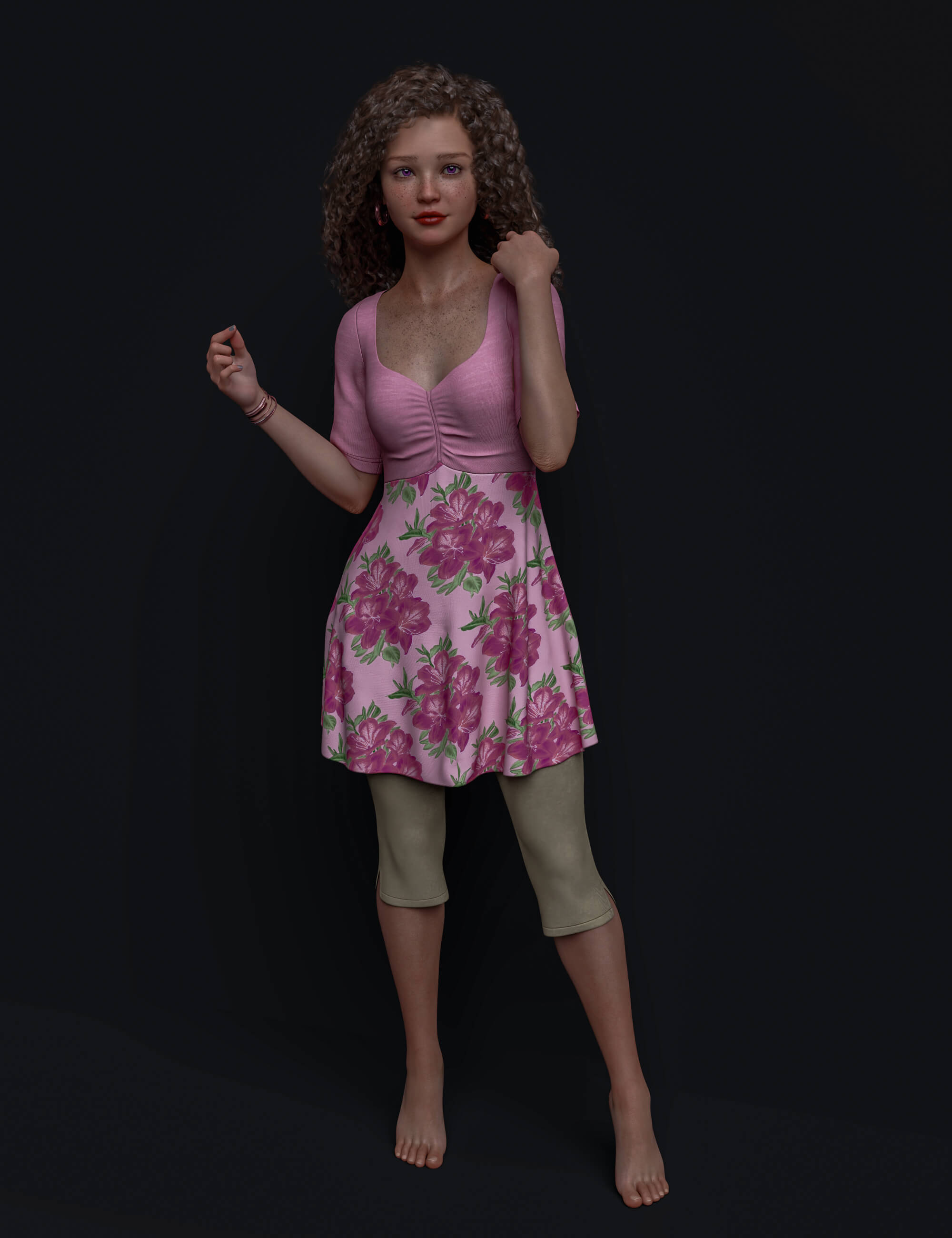 E3D Meg Teen for Genesis 8 and 8.1 Female - Daz Content by Exart3D