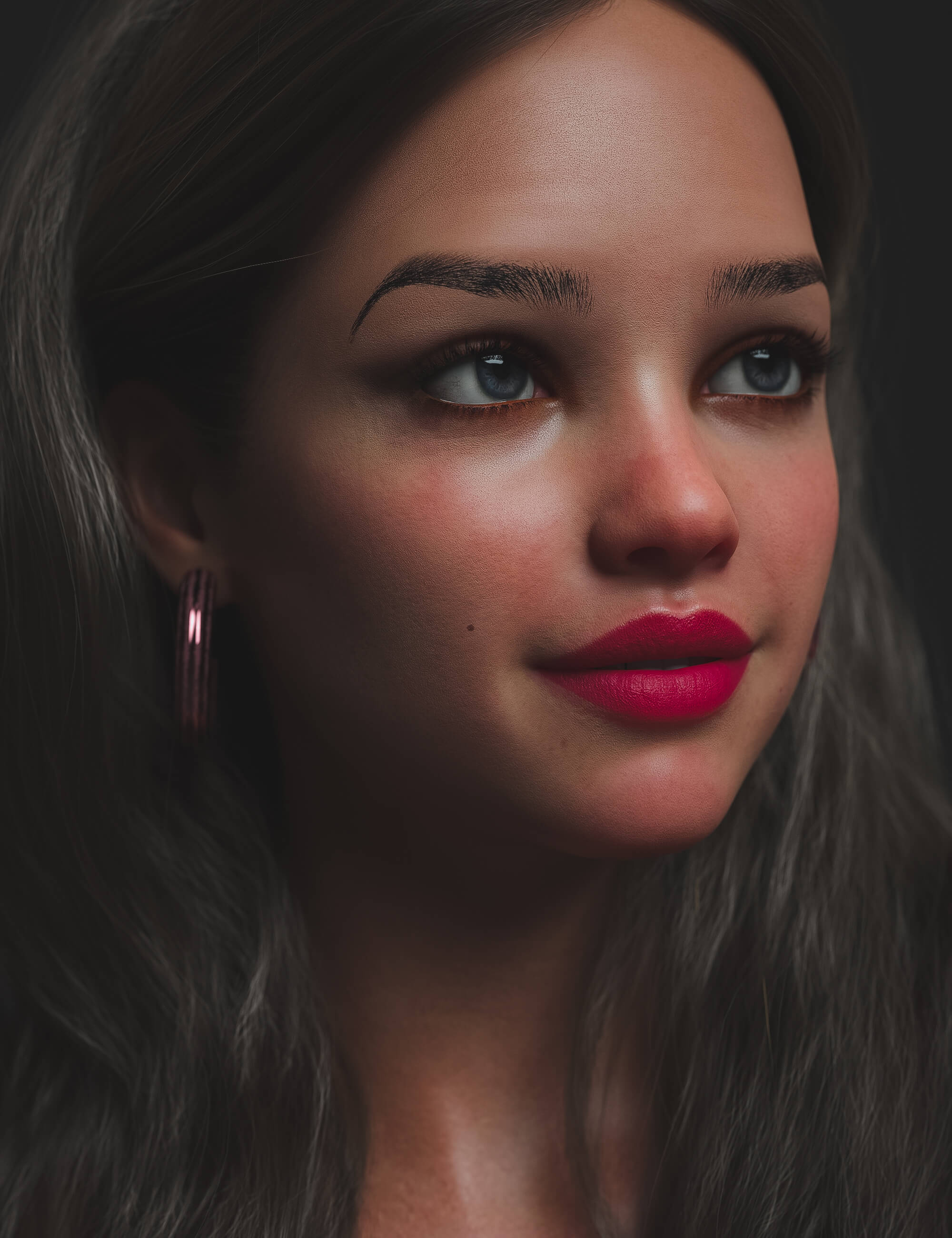 E3D Diyaa for Genesis 88.1 Female 3D Render by Exart3D