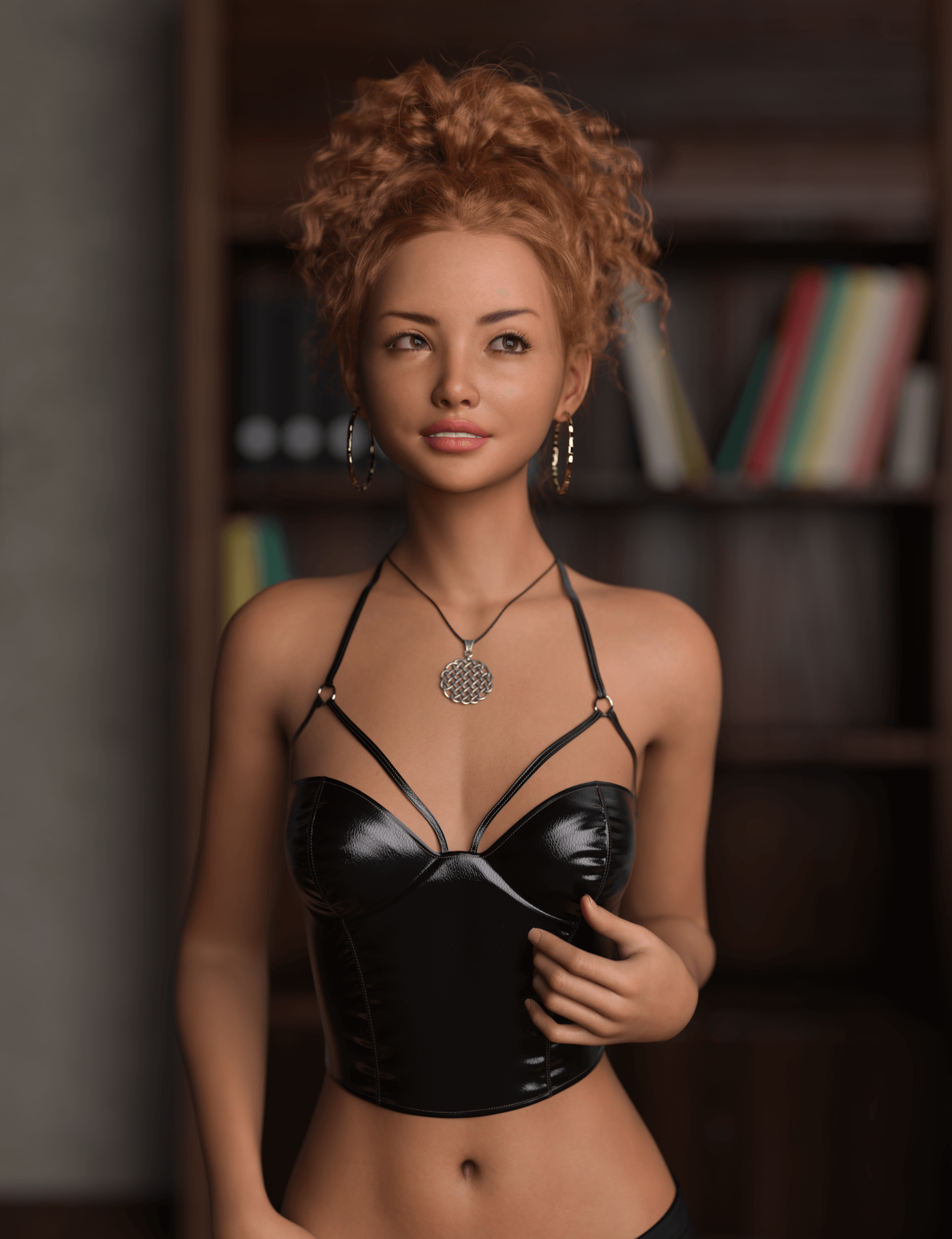 E3D Lia Teen for Genesis 9 3D Render, Digital Art by Exart3D
