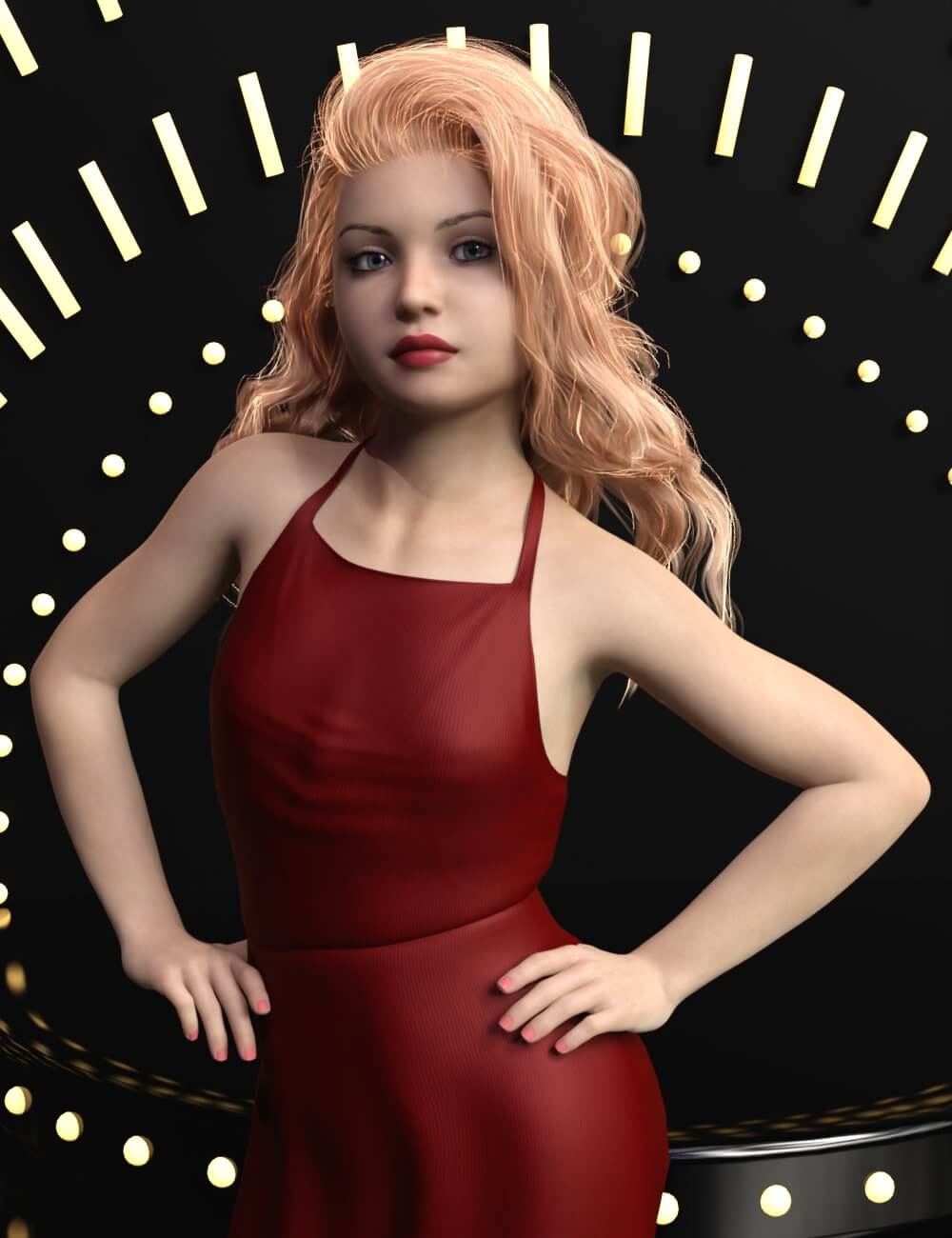 Scarlett Teen for Genesis 8 Female - Daz Content by Exart3D