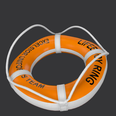 3D Lifebuoy Ring – Rescue Float Model (ZPRJ + FBX + OB by excelsior ...